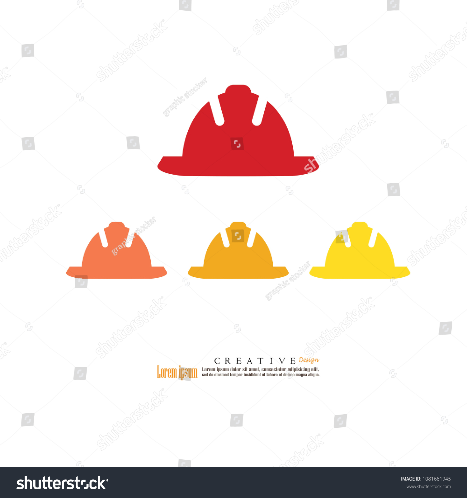 Hard Hat Safety Helmetvector Illustrator Stock Vector (Royalty Free ...