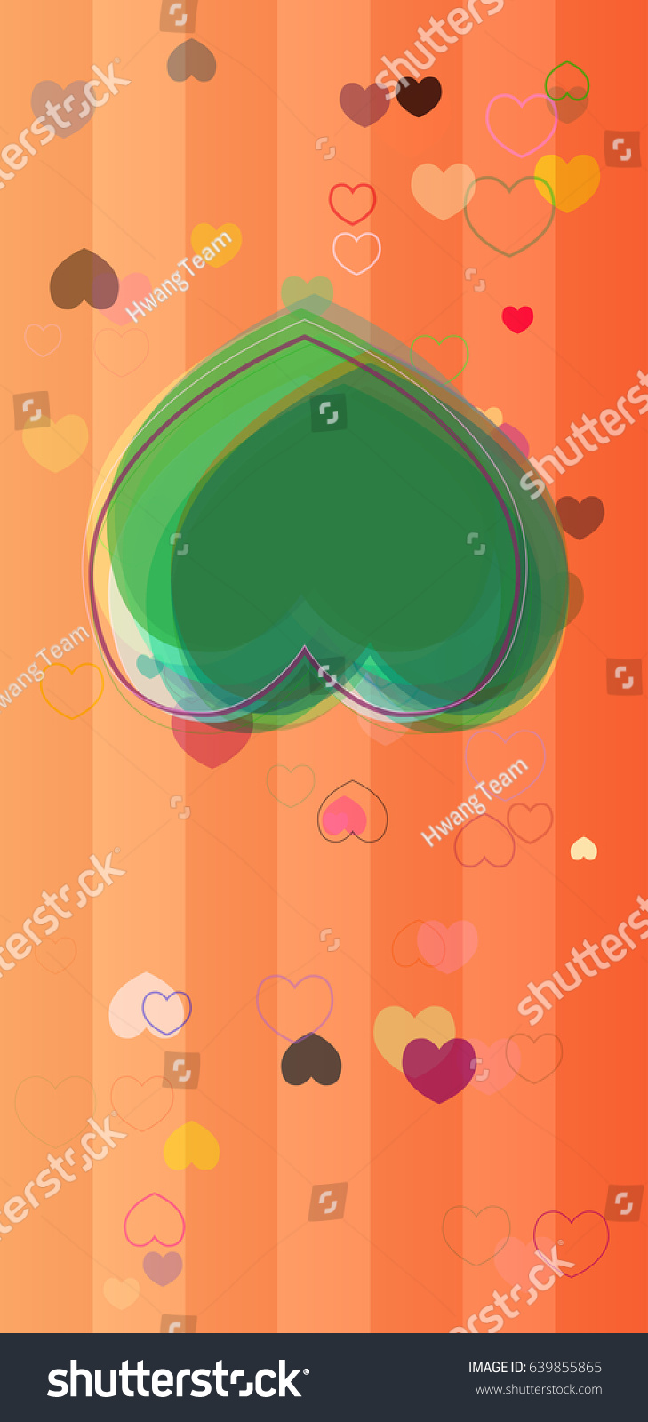 Hart Background Art Stock Vector (Royalty Free) 639855865 | Shutterstock