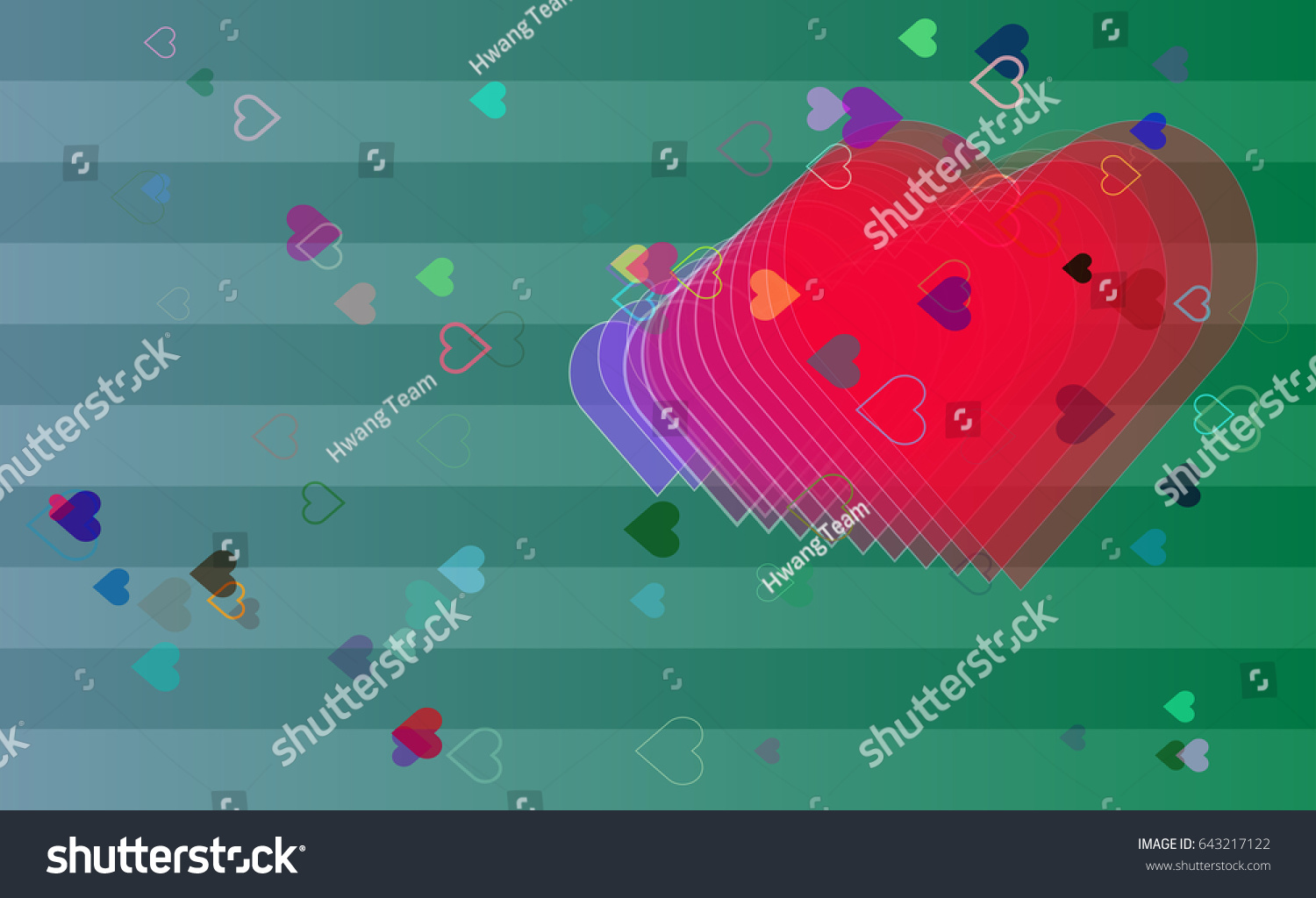 Hart Design Idea Stock Vector (Royalty Free) 643217122