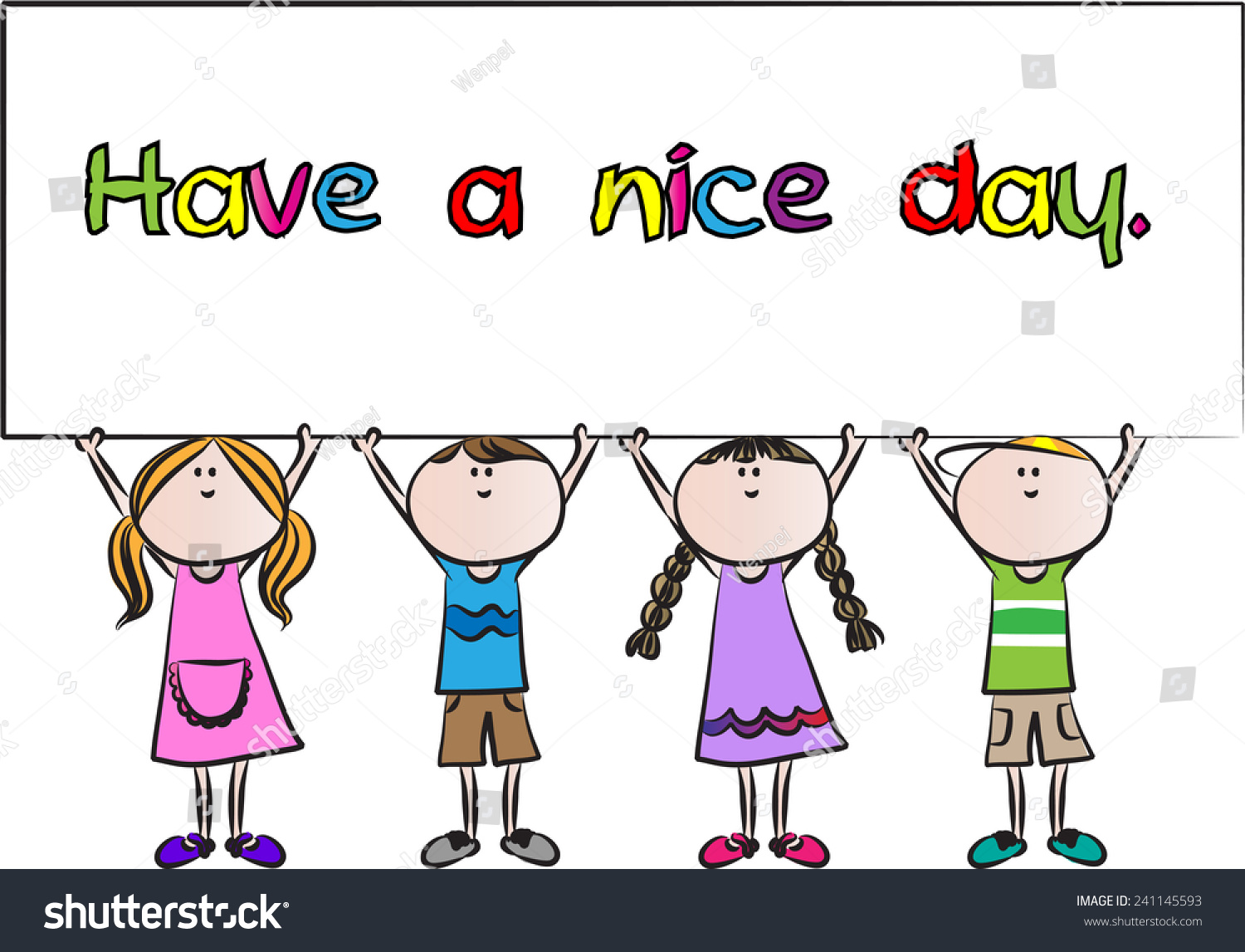 Have Nice Day Stock Vector (Royalty Free) 241145593 - Shutterstock