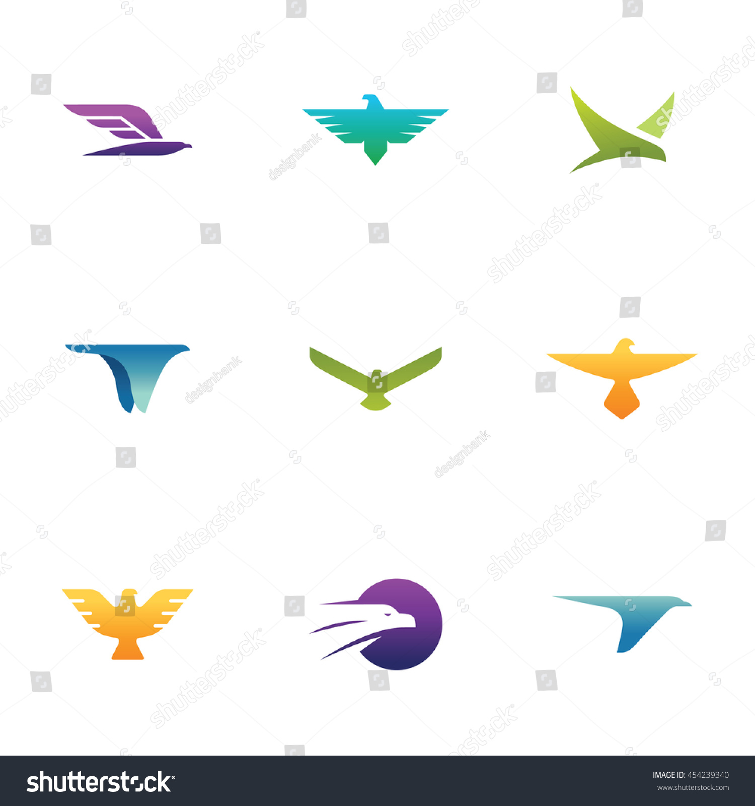 Hawk Symbols: เวกเตอร์สต็อก (ปลอดค่าลิขสิทธิ์) 454239340 | Shutterstock