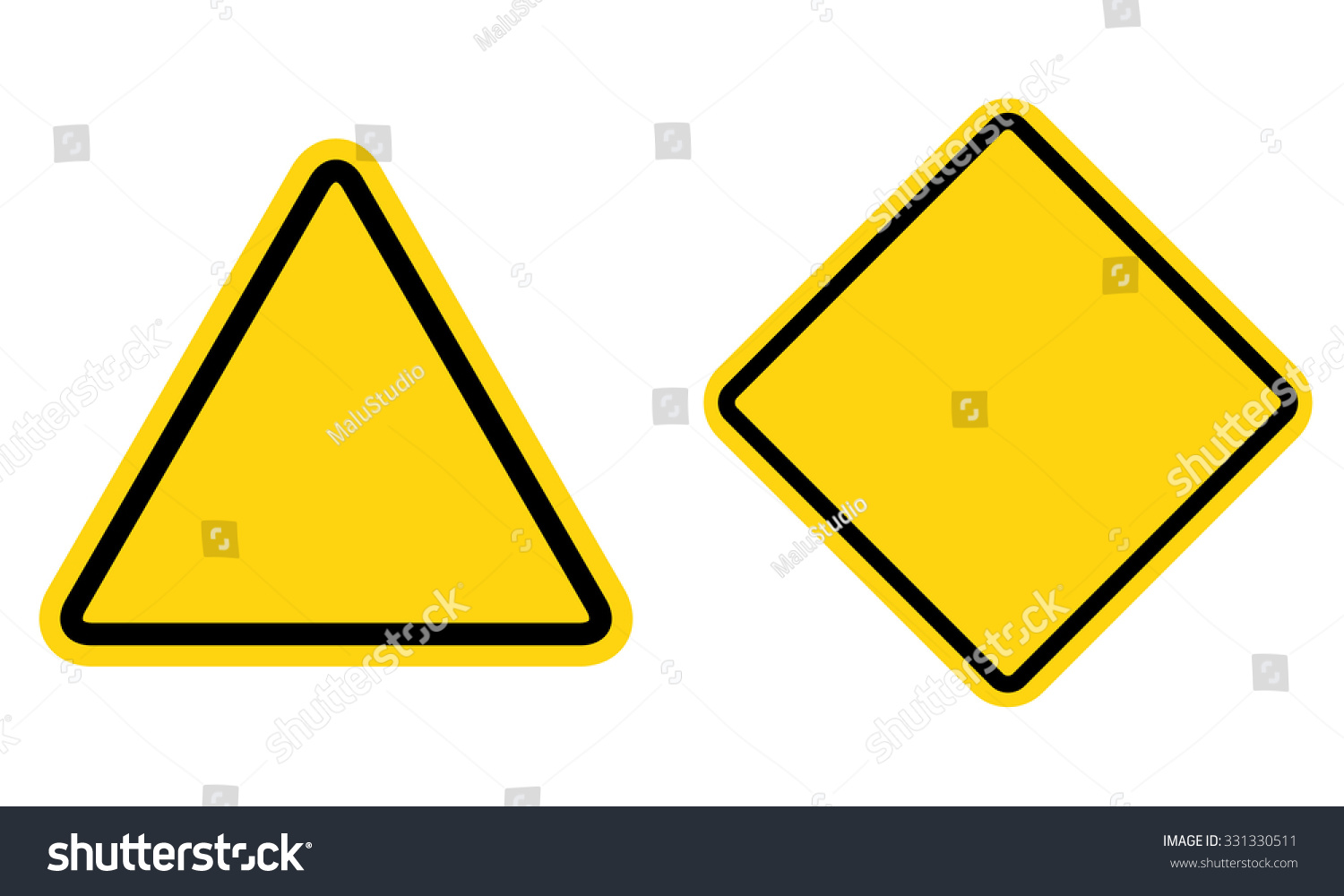 Hazard Blank Sign Set Warning Sign 库存矢量图(免版税)331330511 | Shutterstock Hazard Blank Sign Set Warning Sign 库存矢量图(免版税)331330511 | Shutterstock
