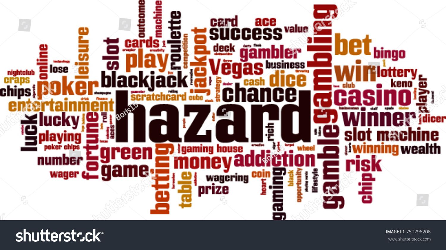 Hazard Word Cloud Concept Vector Illustration Stock Vector (Royalty ...