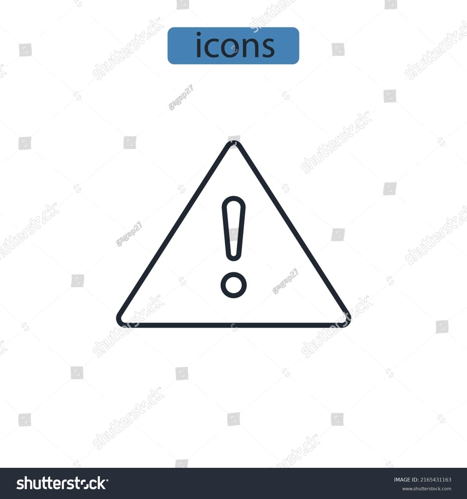 Hazards Icons Symbol Vector Elements Infographic Stock Vector (Royalty ...
