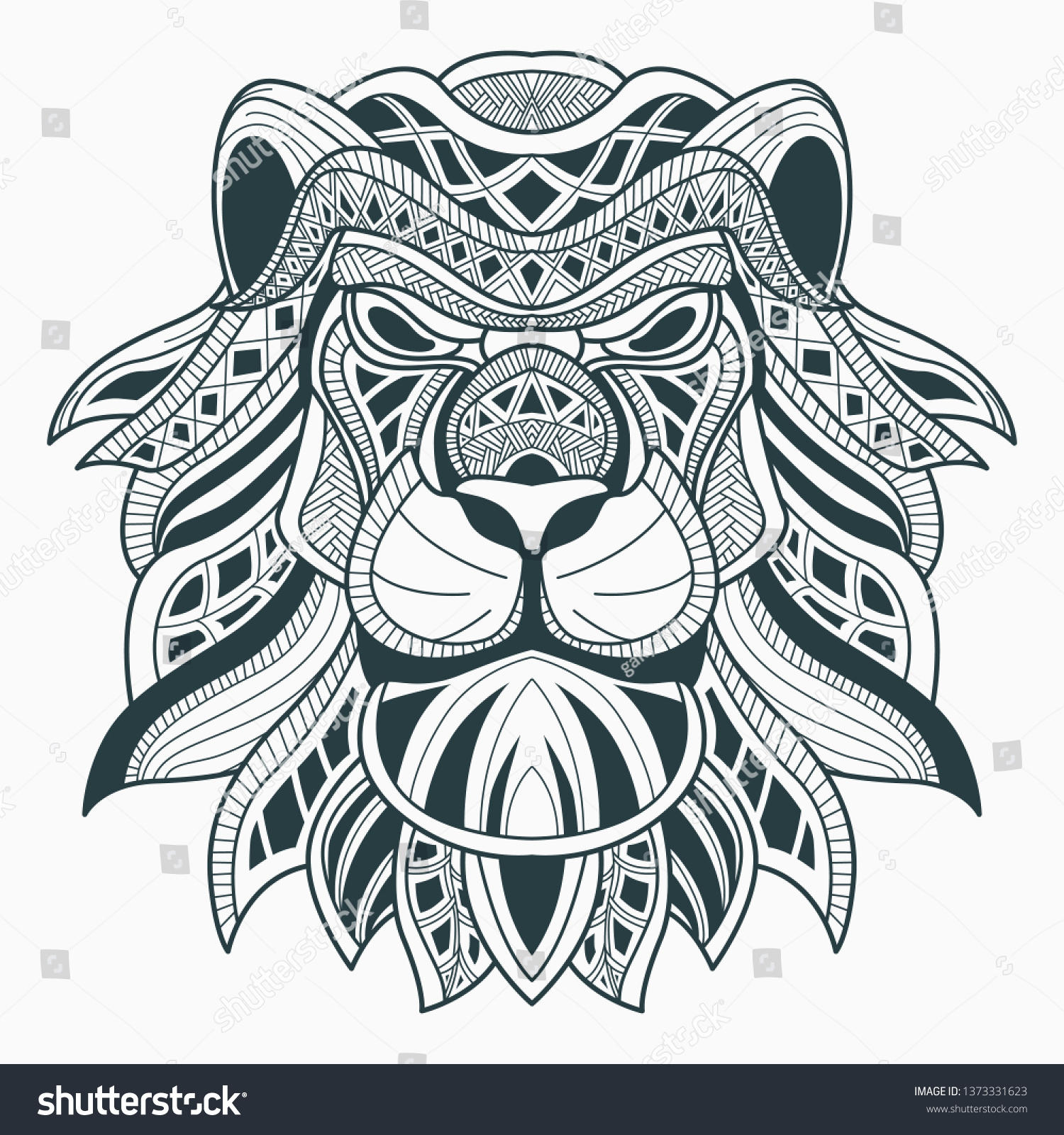 2,228 imágenes de Mandalas leon - Imágenes, fotos y vectores de stock ...