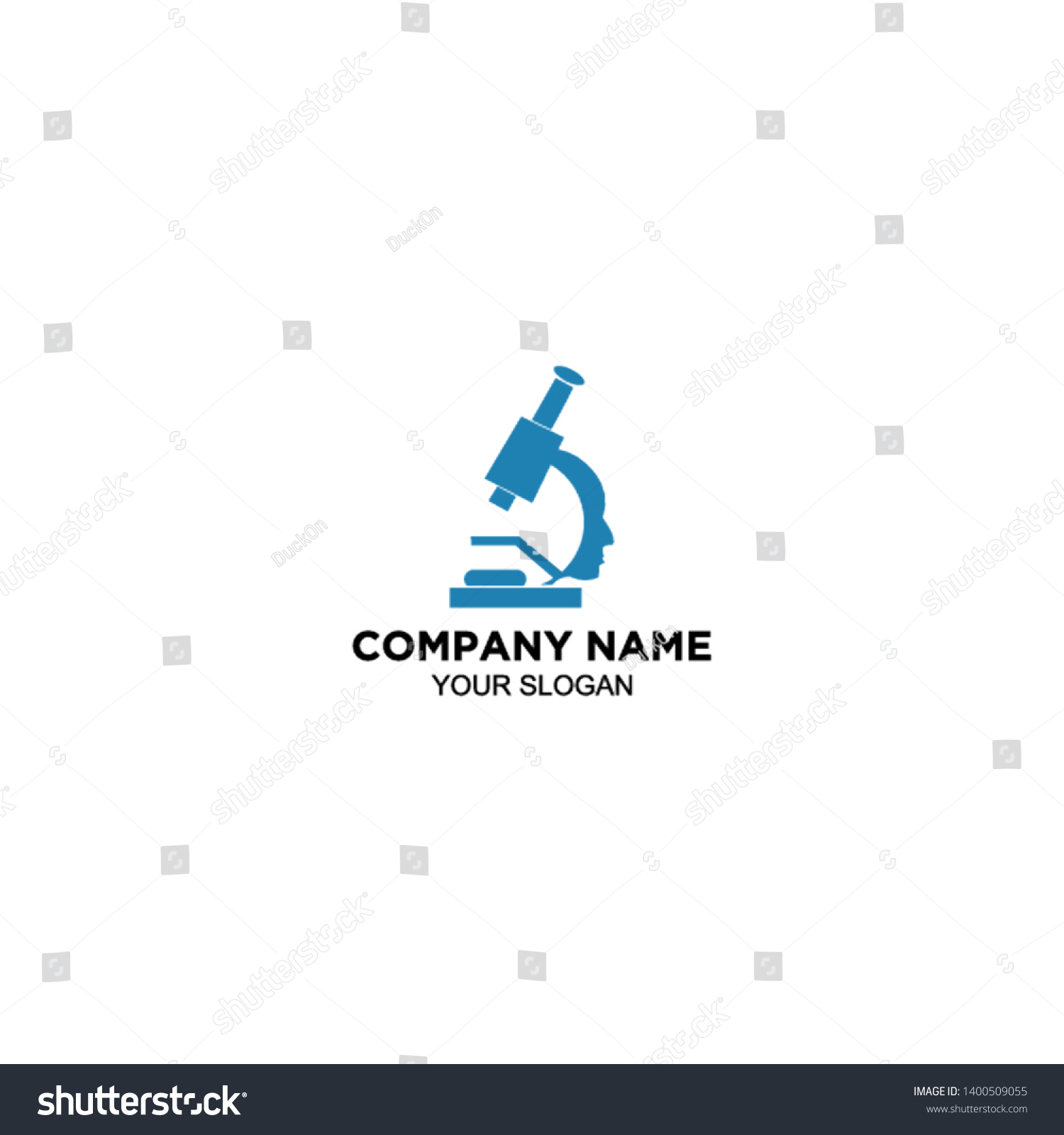 Head Pathology Logo Design Vector Stock Vector (Royalty Free ...
