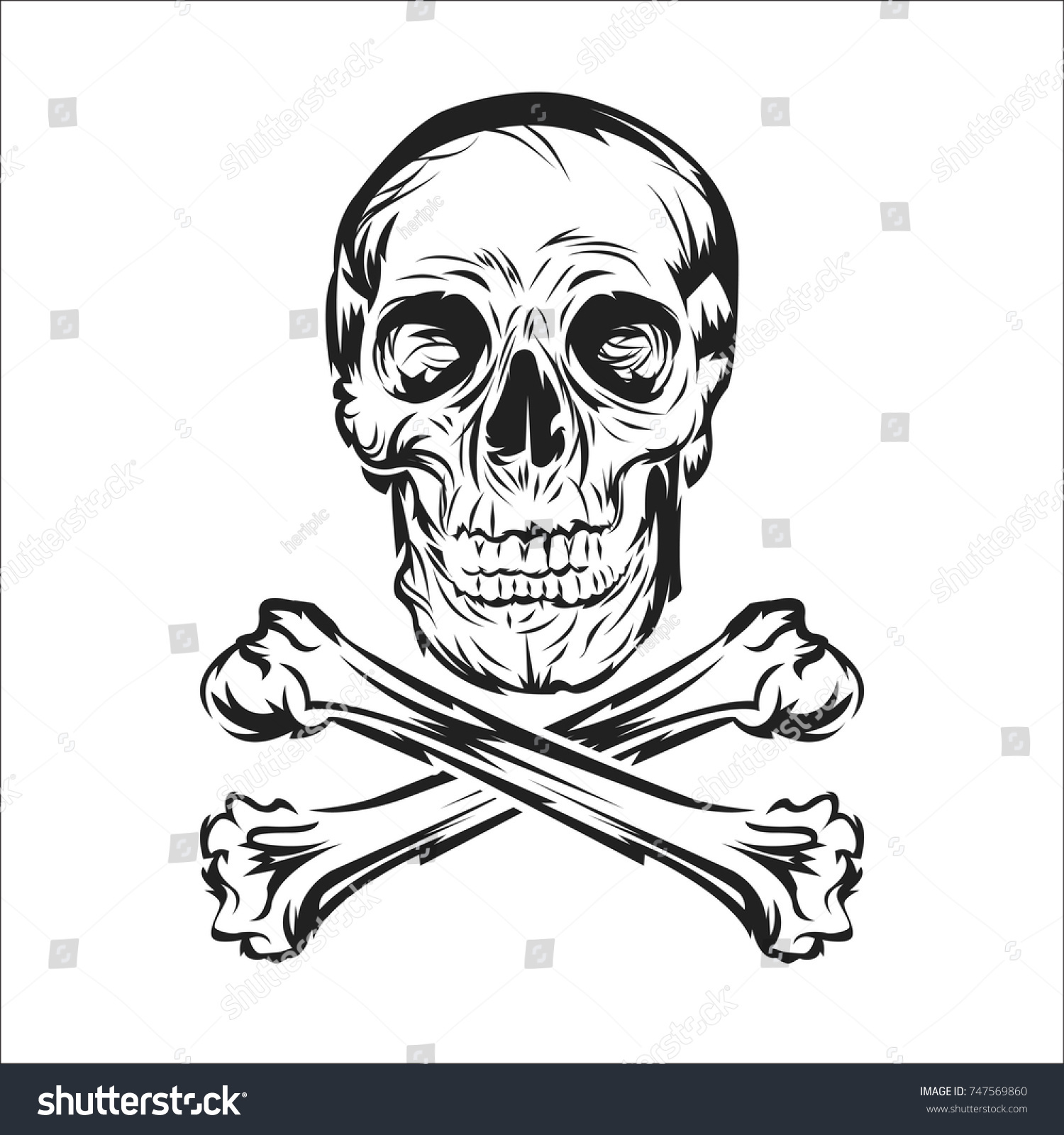 Head Skull Snap Back Vector Illustration: เวกเตอร์สต็อก (ปลอดค่า ...