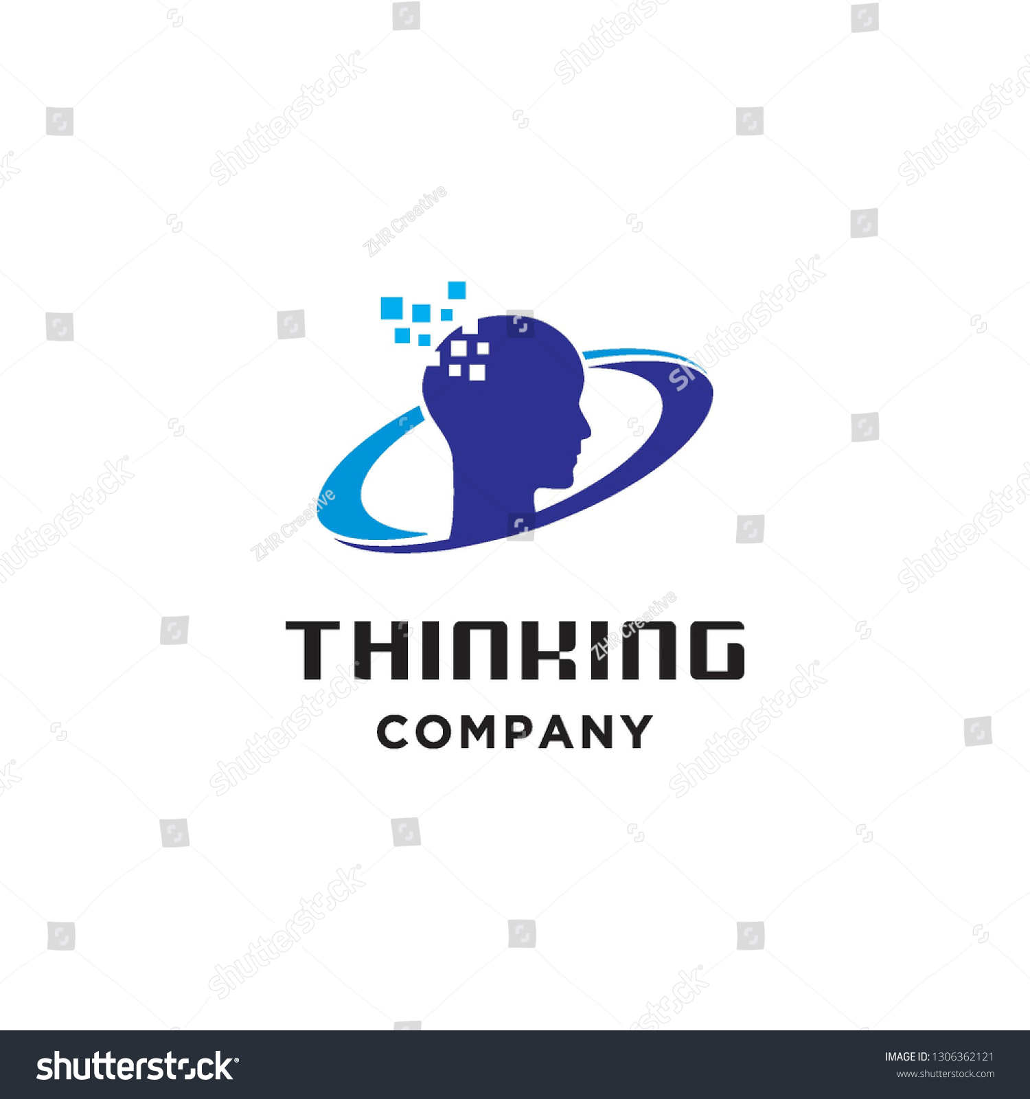 Head Thinking Ideas Inspiration Logo Icon Stock Vector (Royalty Free ...