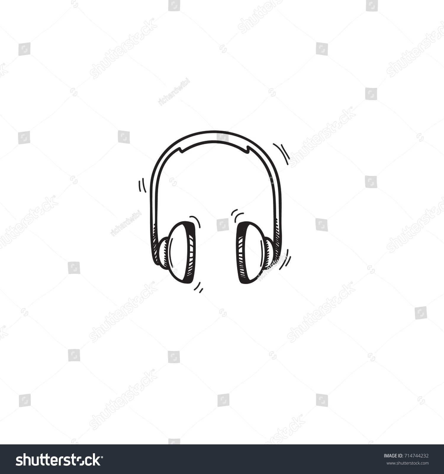 4,432 Earphones doodle Images, Stock Photos & Vectors | Shutterstock