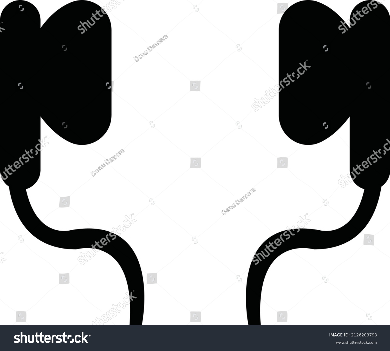 Headset Illustration Vector Headset Vector Headset Stock Vector ...