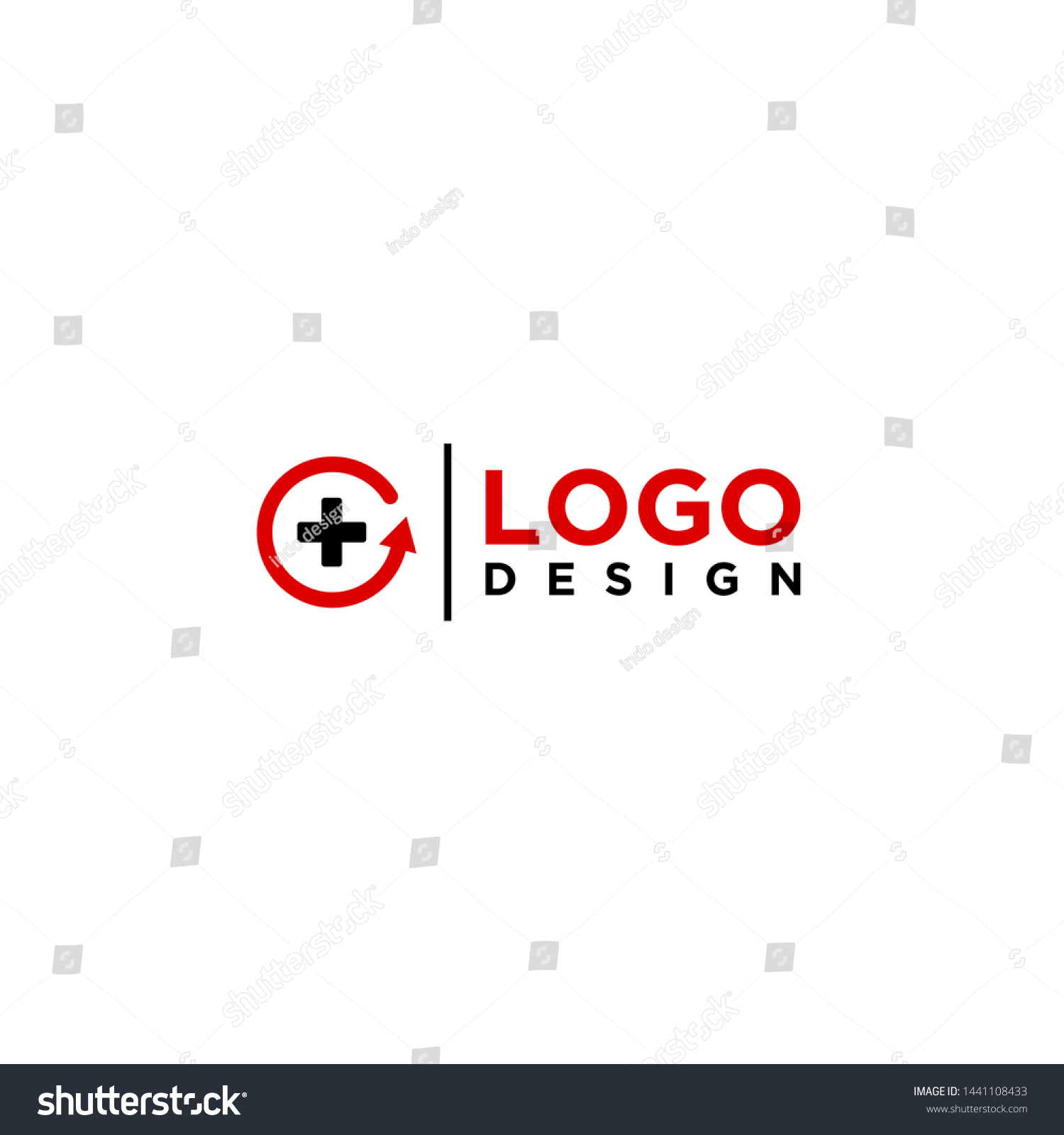 Health Services Vector Logo Stock Vector (Royalty Free) 1441108433 ...