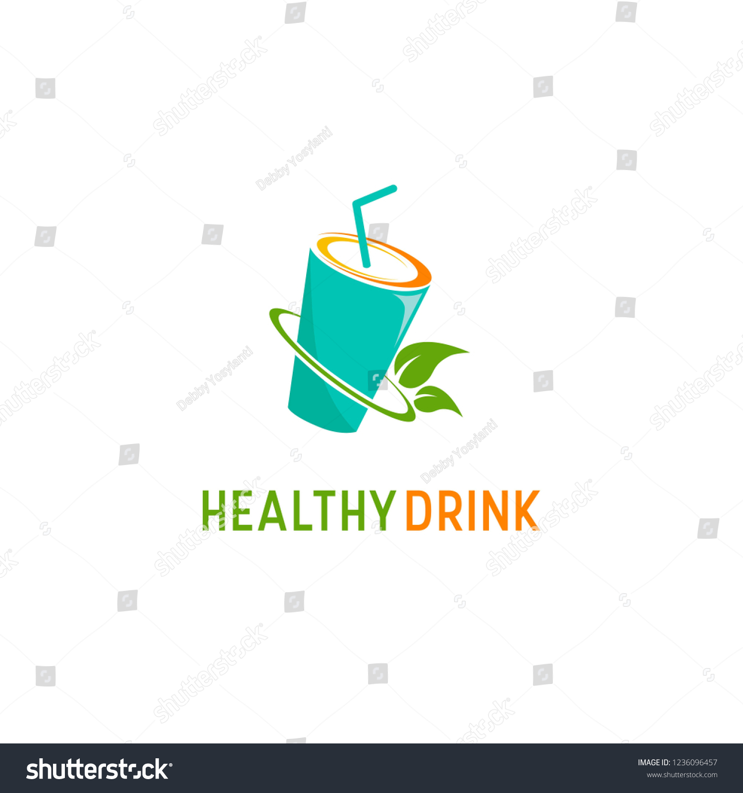 Healthy Logo Design Stock Vector (Royalty Free) 1236096457 | Shutterstock