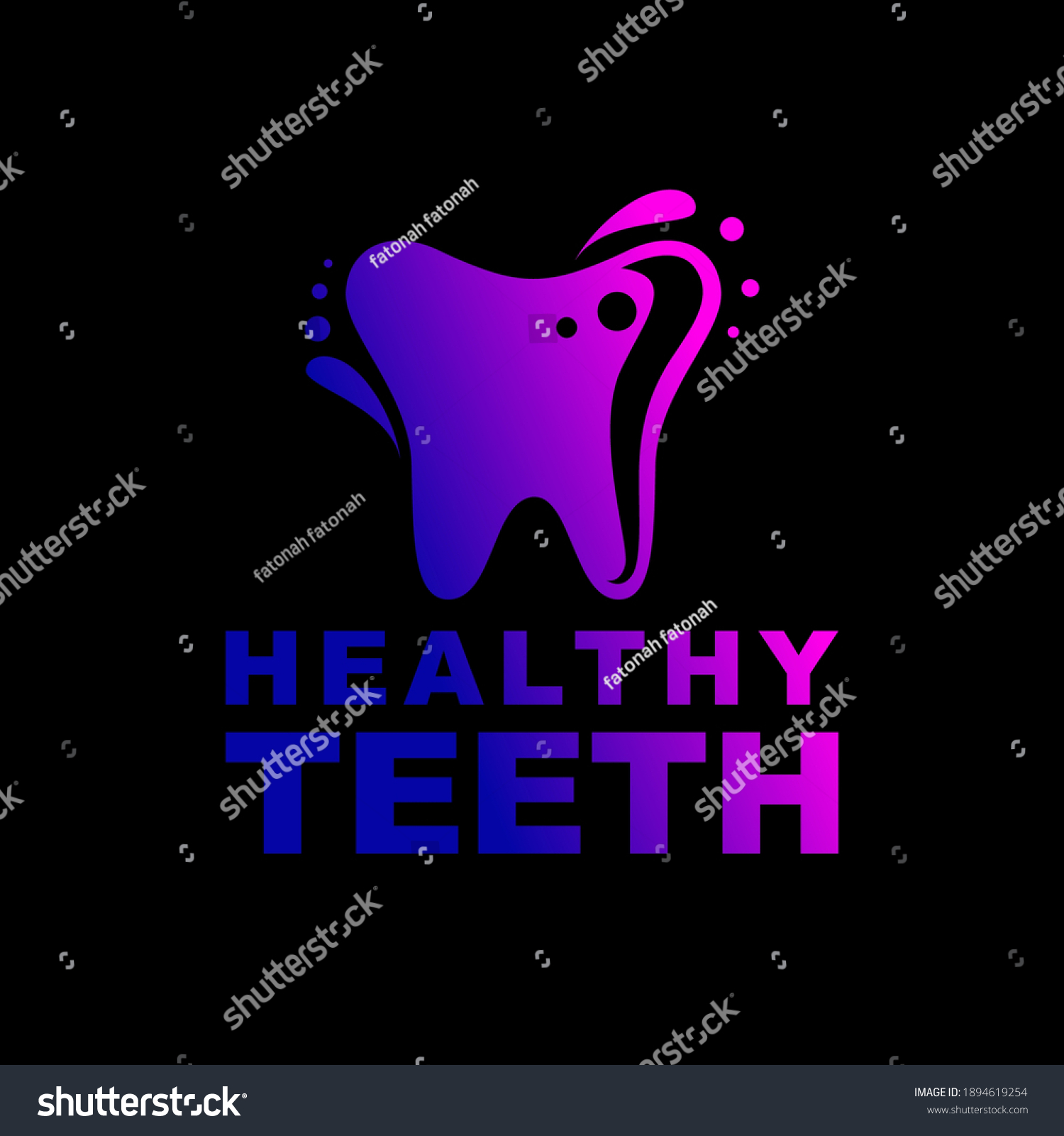 Healthy Teeth Logo Design Vector Stock Vector (Royalty Free) 1894619254 ...