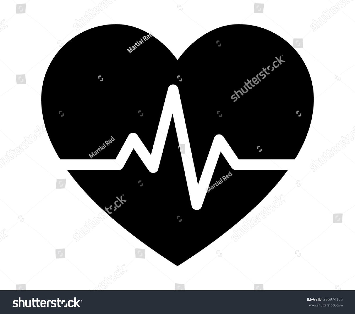 Heartbeat Heart Beat Pulse Flat Vector Stock Vector (Royalty Free ... Heartbeat Heart Beat Pulse Flat Vector Stock Vector (Royalty Free ...
