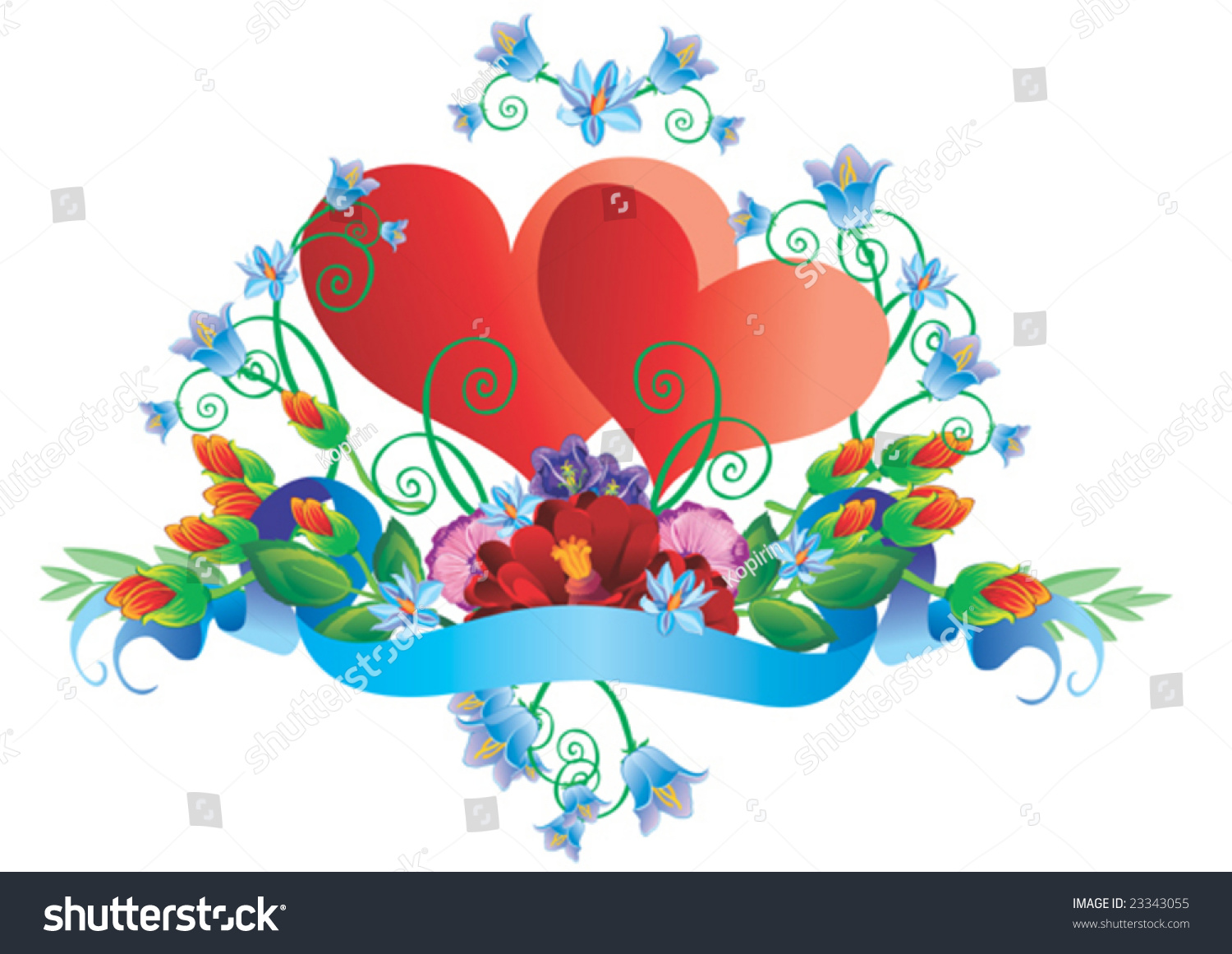 Hearts Stock Vector (Royalty Free) 23343055 | Shutterstock