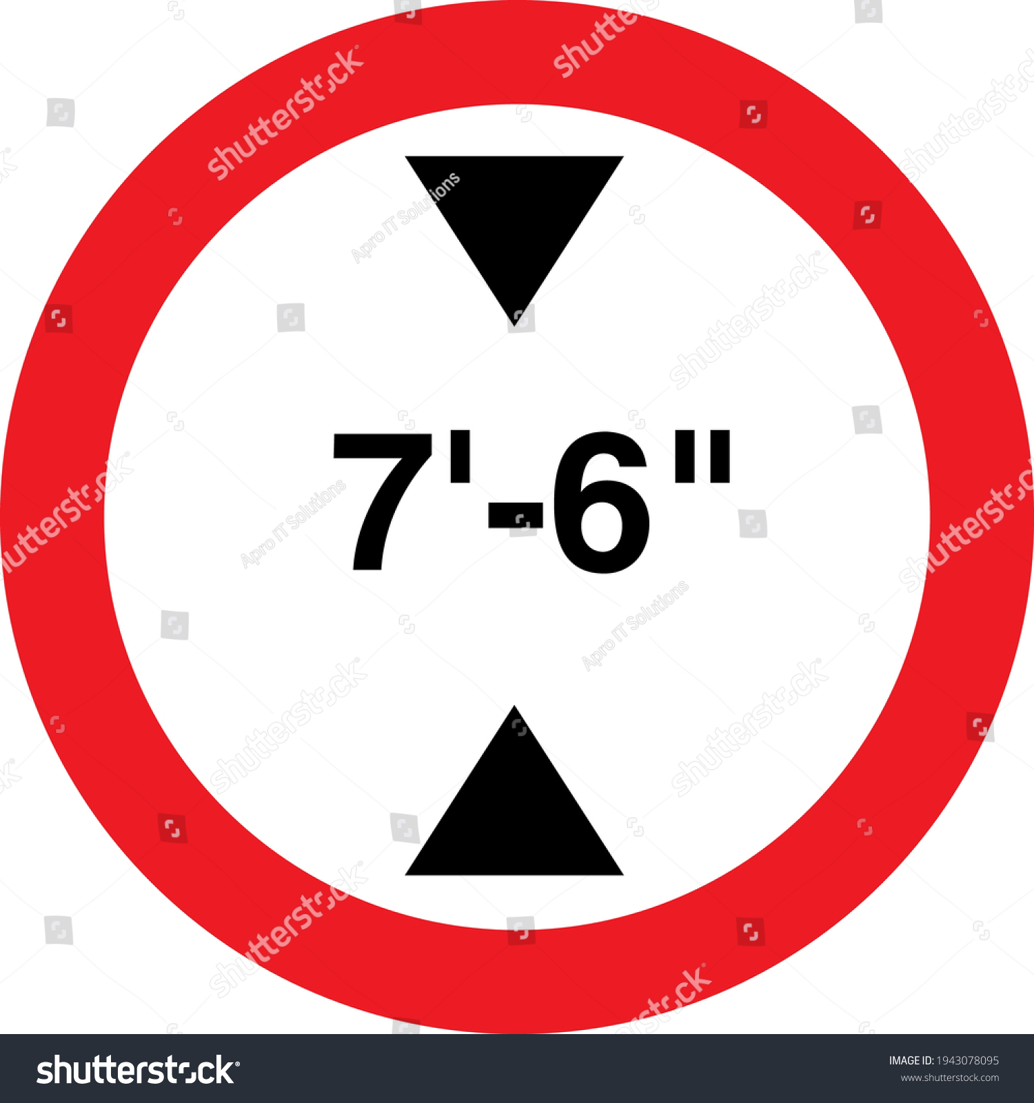 661件の「Height restriction sign」の画像、写真素材、ベクター画像 | Shutterstock