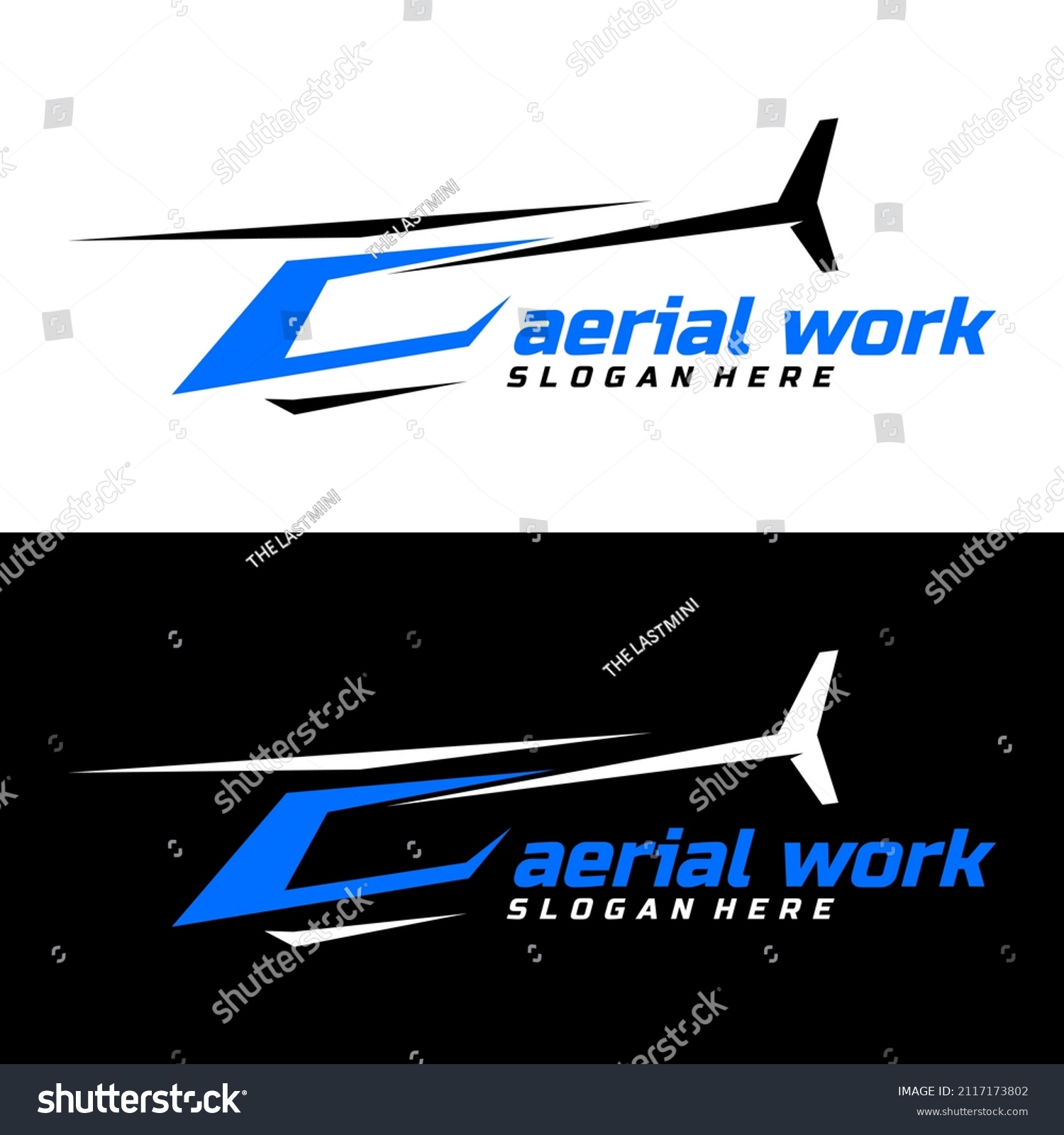 Heli Logo Icon Design Vector Stock Vector (Royalty Free) 2117173802