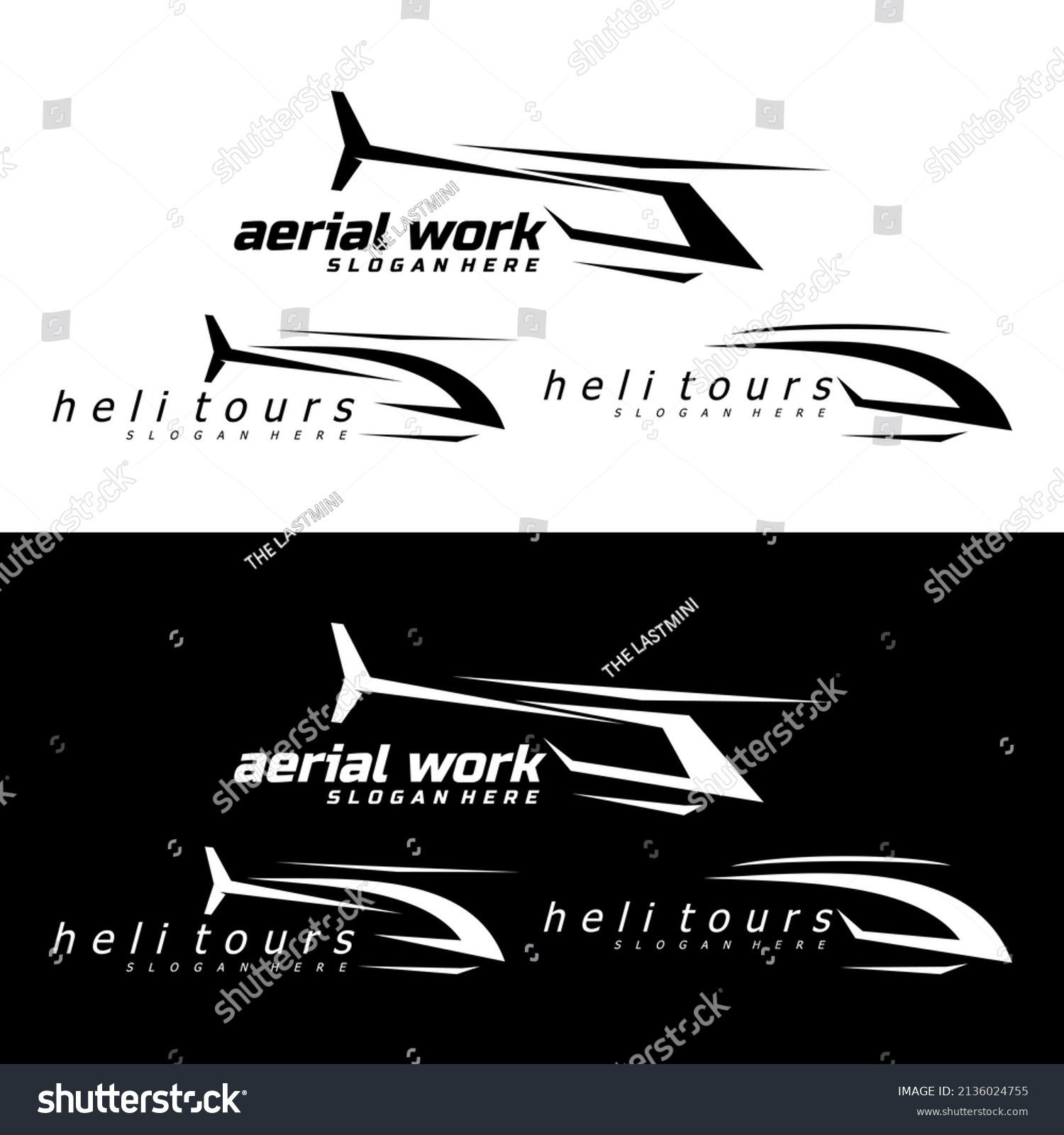 Heli Logo Icon Design Vector Stock Vector (Royalty Free) 2136024755 ...