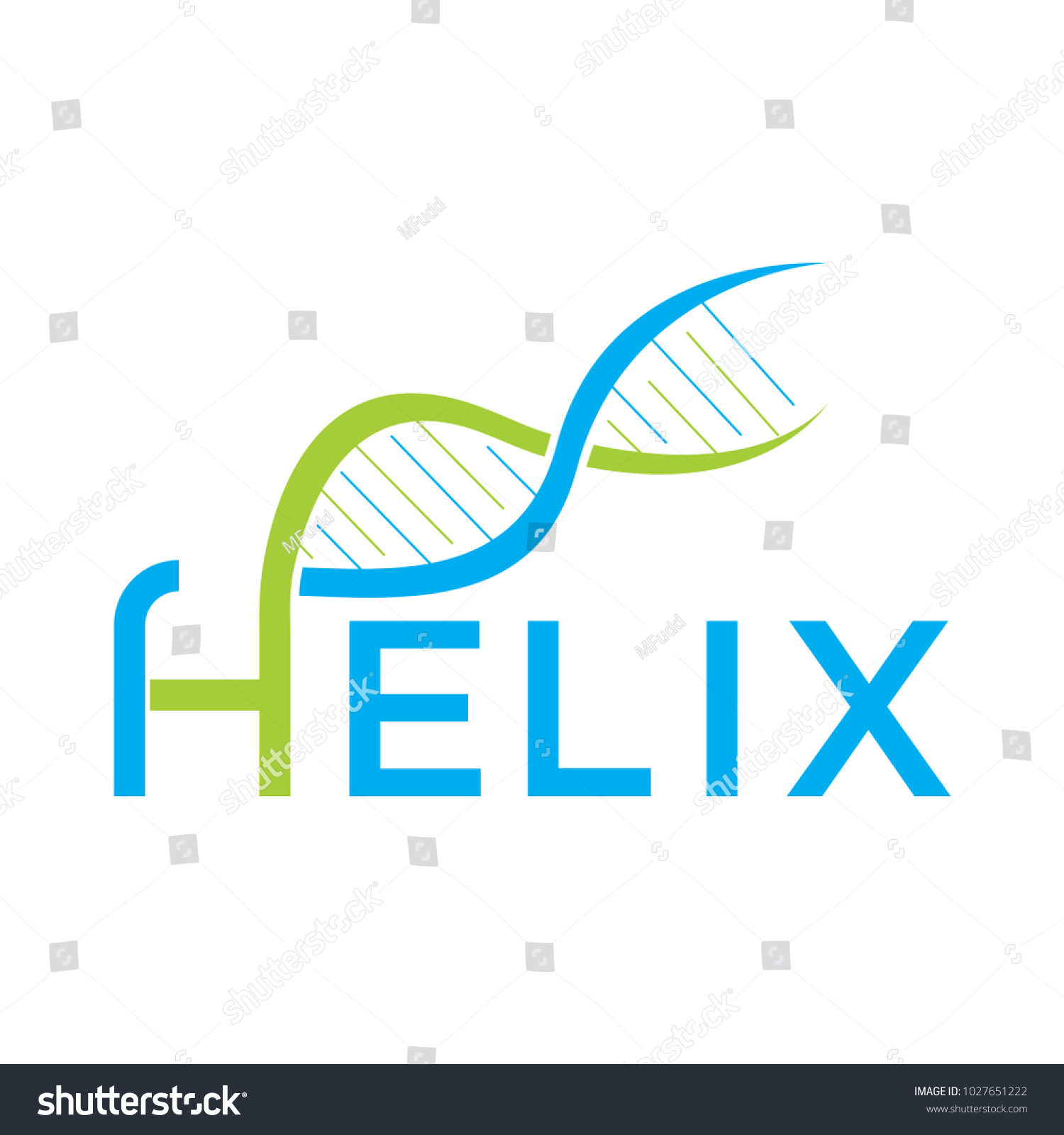 Helix Logo Designs: vector de stock (libre de regalías) 1027651222 ...