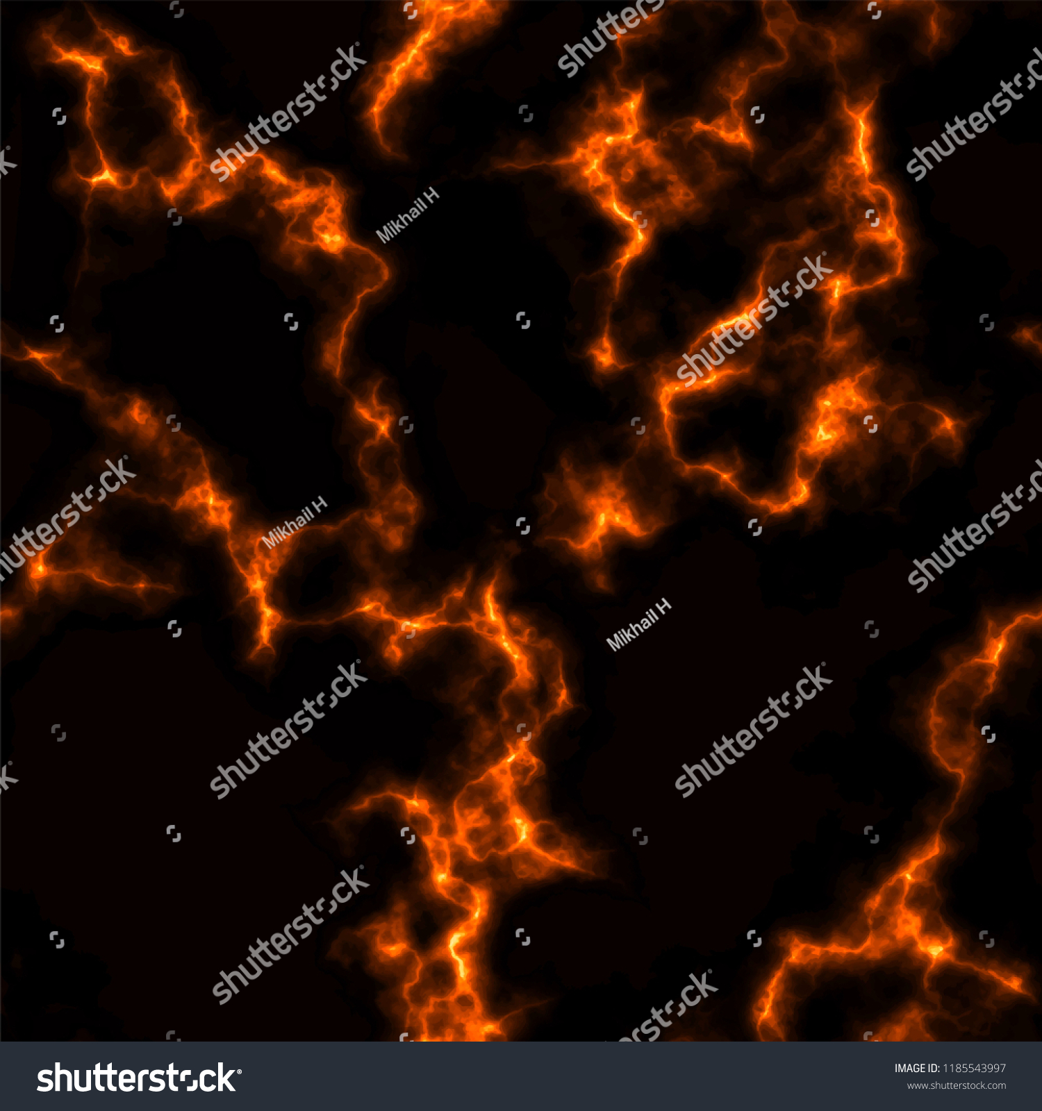 Hell Fire Seamless Texture Background Decorative Stock Vector (Royalty ...