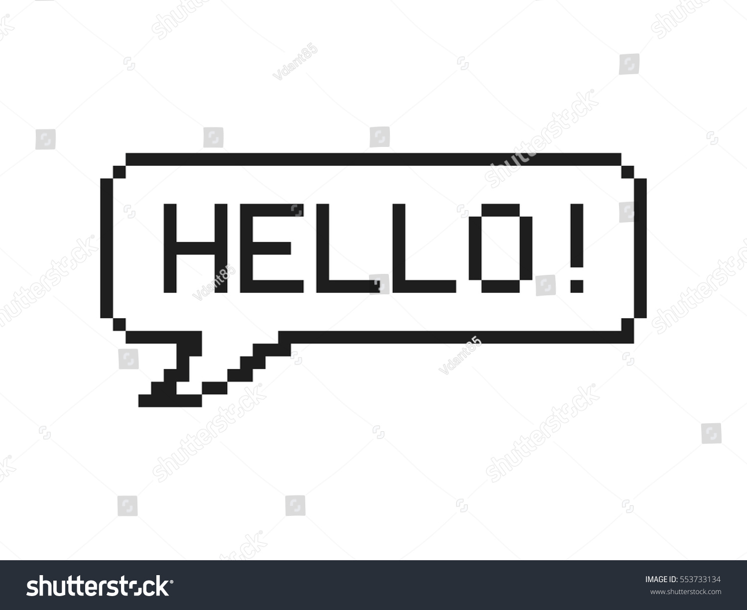1,365 imágenes de Pixel hello - Imágenes, fotos y vectores de stock ...