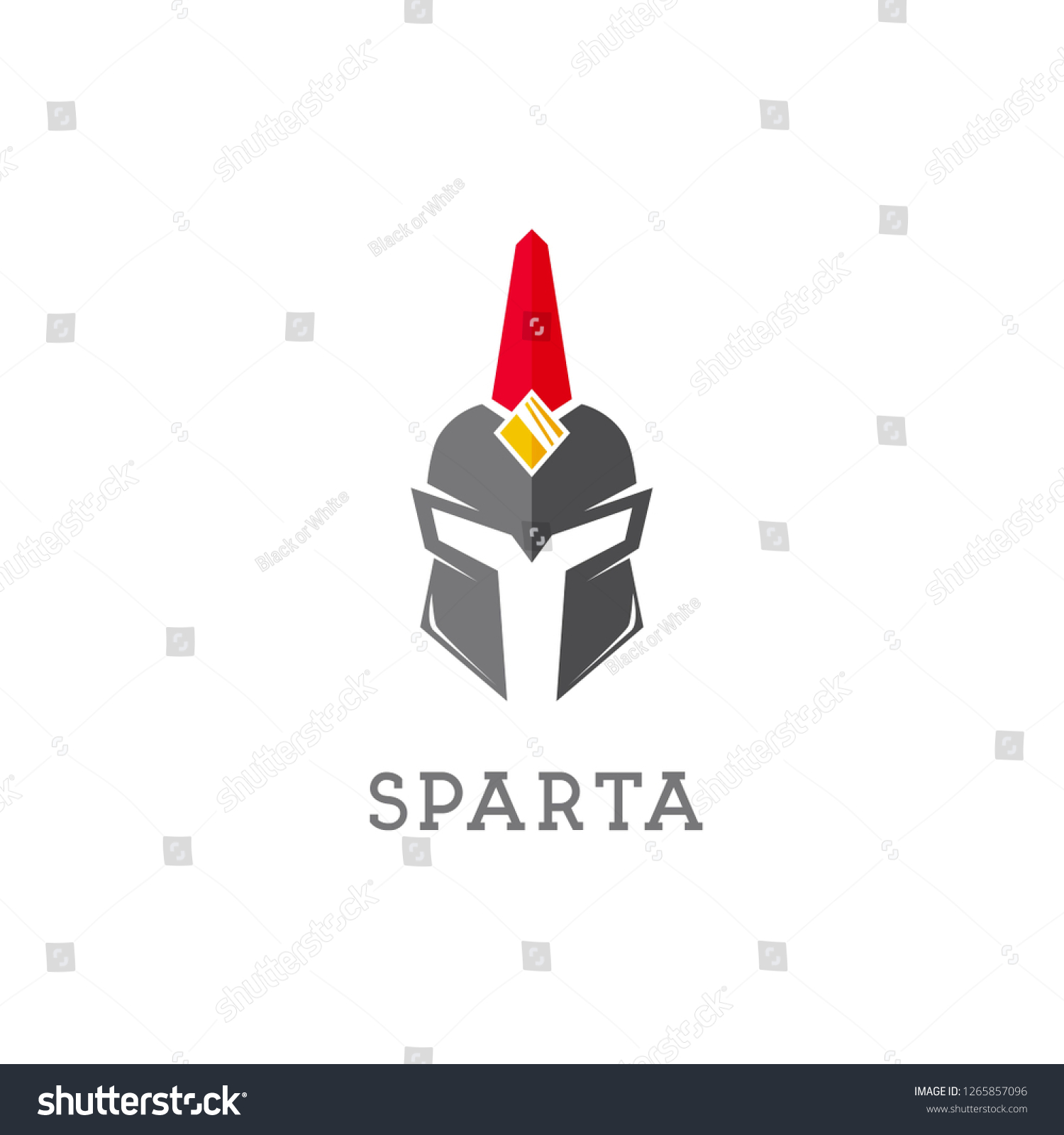 Helmet Logo Design Vector: เวกเตอร์สต็อก (ปลอดค่าลิขสิทธิ์) 1265857096 ...