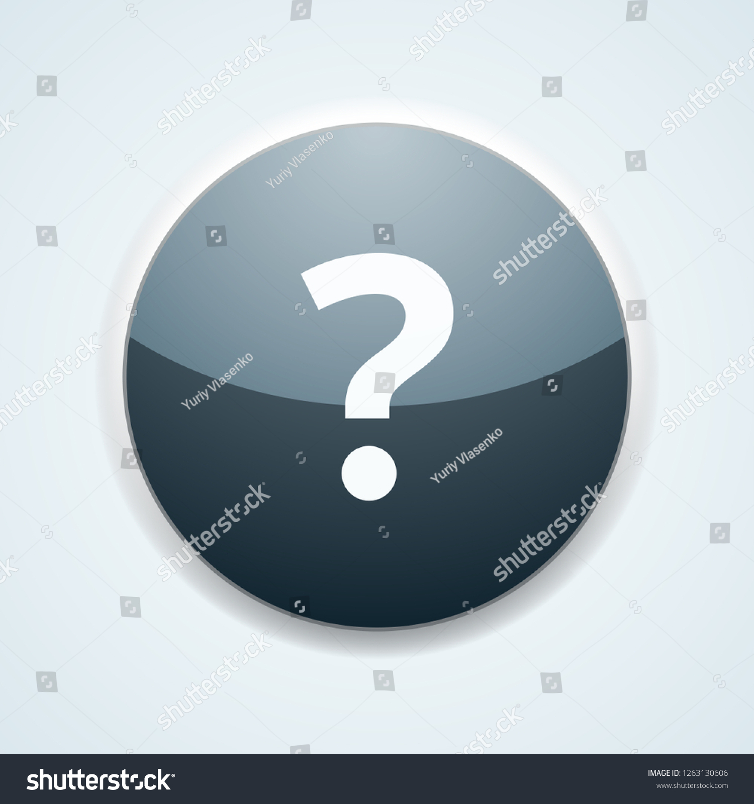 Help Buton Illustration Stock Vector (Royalty Free) 1263130606