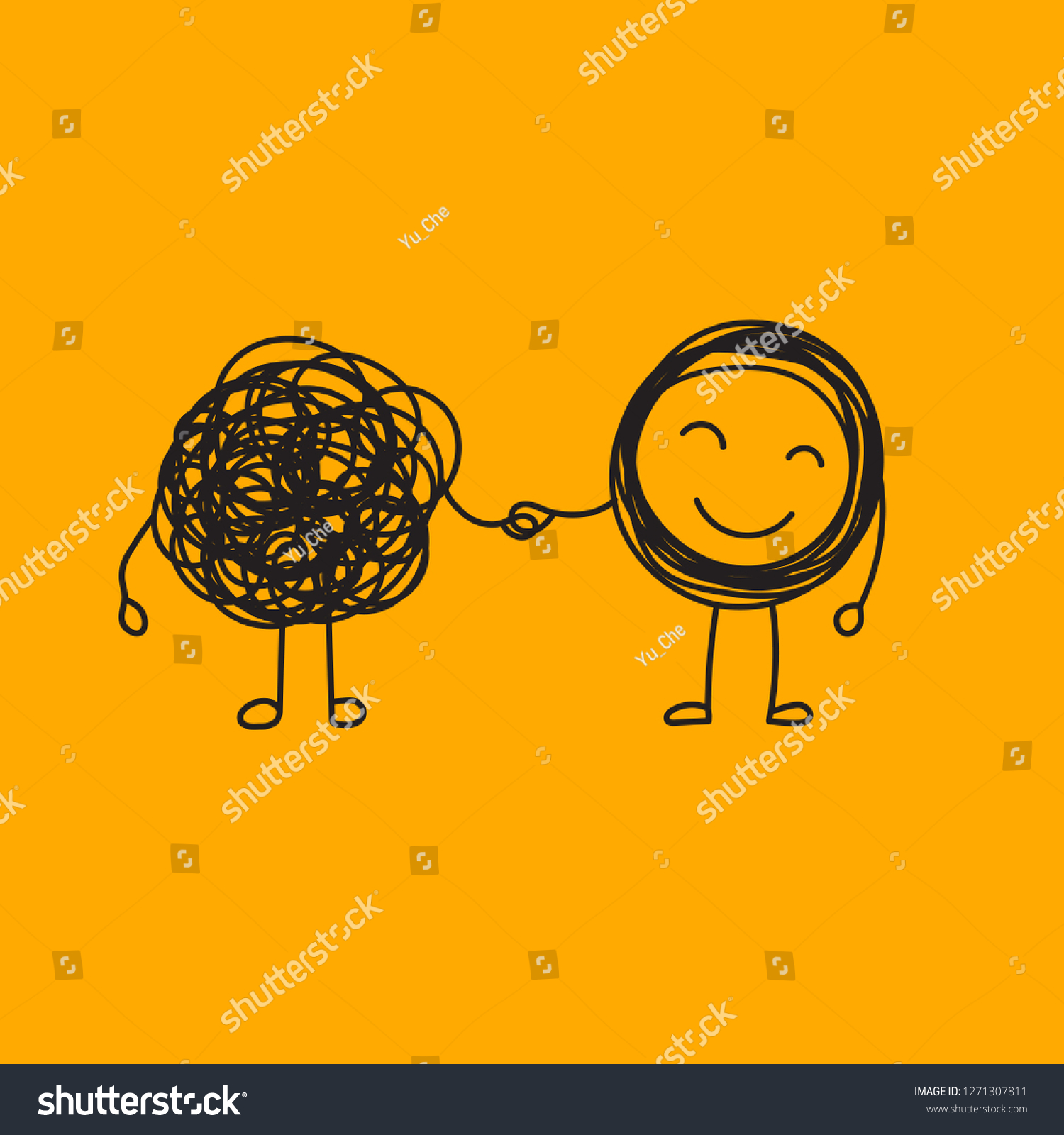 Help Friend Coaching Mentoring Problem Solving Stock Vector (Royalty ...