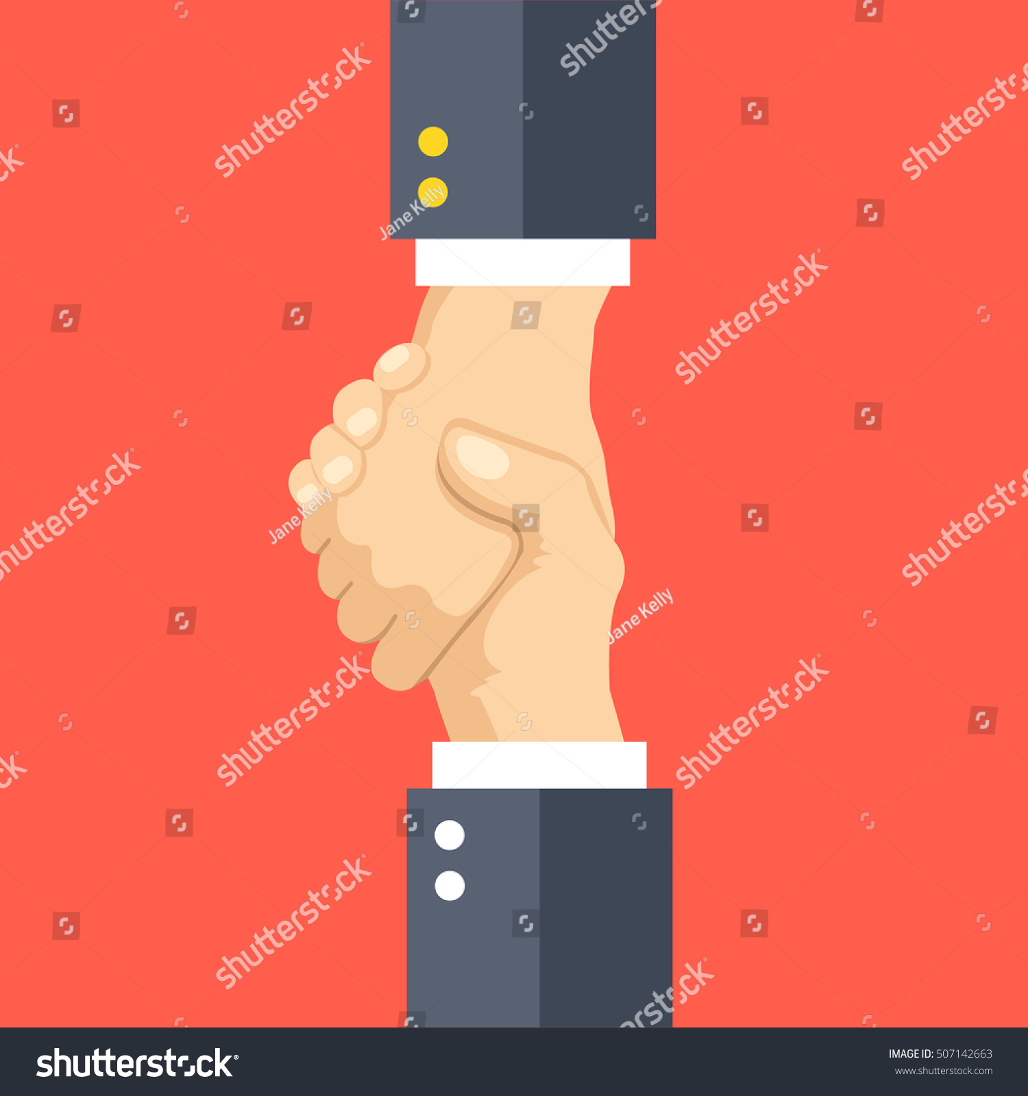 Helping Concept One Hand Pulling Another Stock Vector (Royalty Free ...