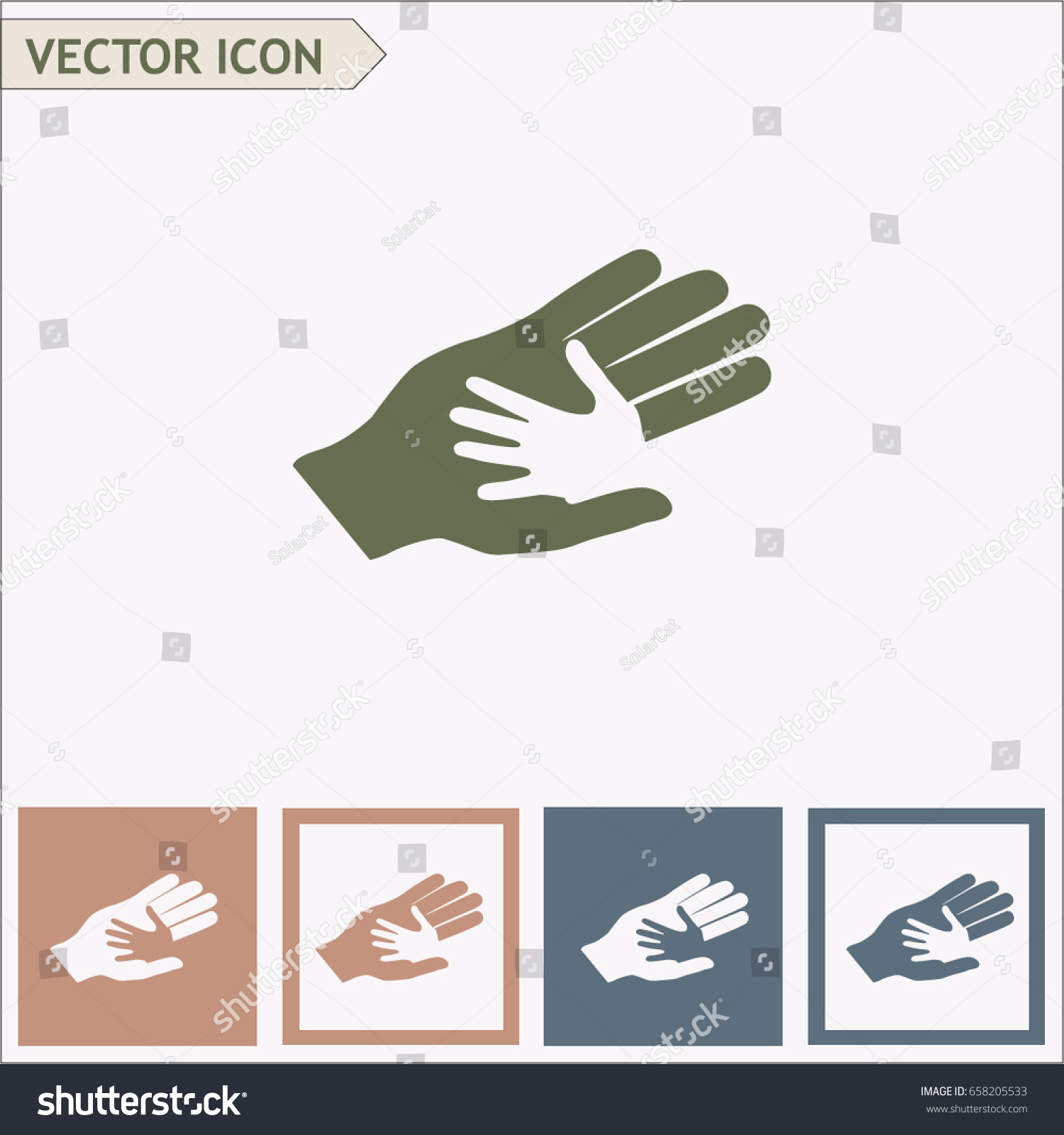 Helping Hands Vector Illustration: เวกเตอร์สต็อก (ปลอดค่าลิขสิทธิ์ ...