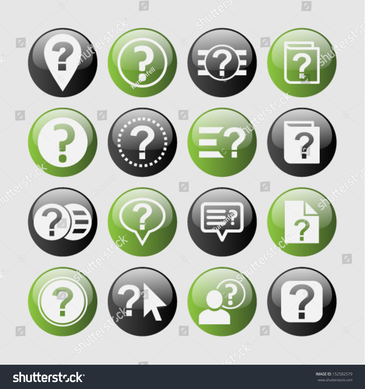 Helping Icons Stock Vector (Royalty Free) 152582579
