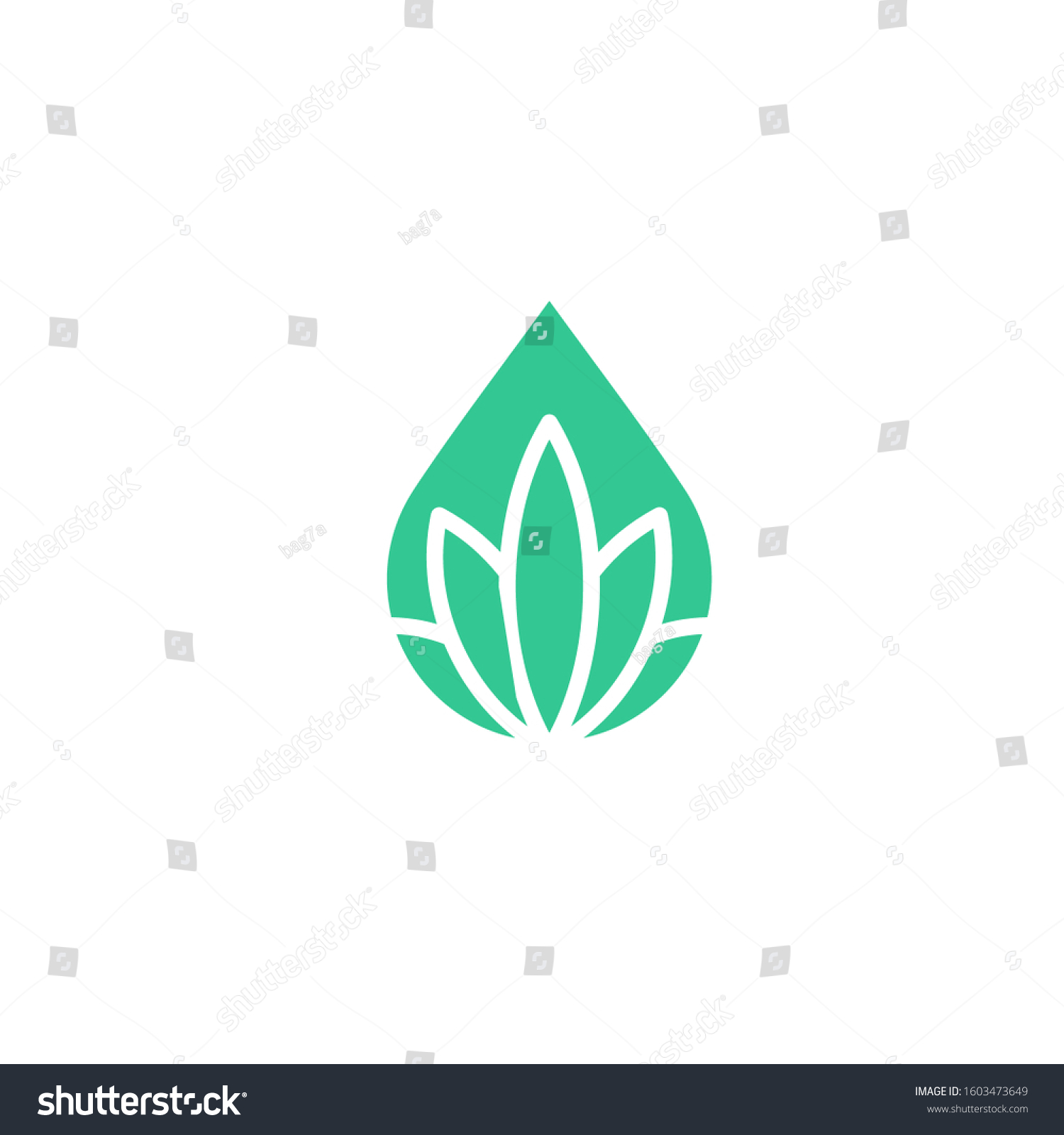 Hemp Logo Design Vector Template Sign Stock Vector (Royalty Free ...