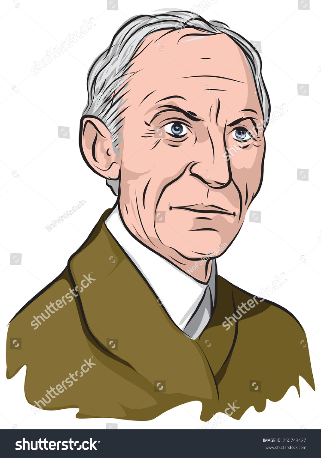 Henry Ford Vector de stock (libre de regalías)250743427; Shutterstock