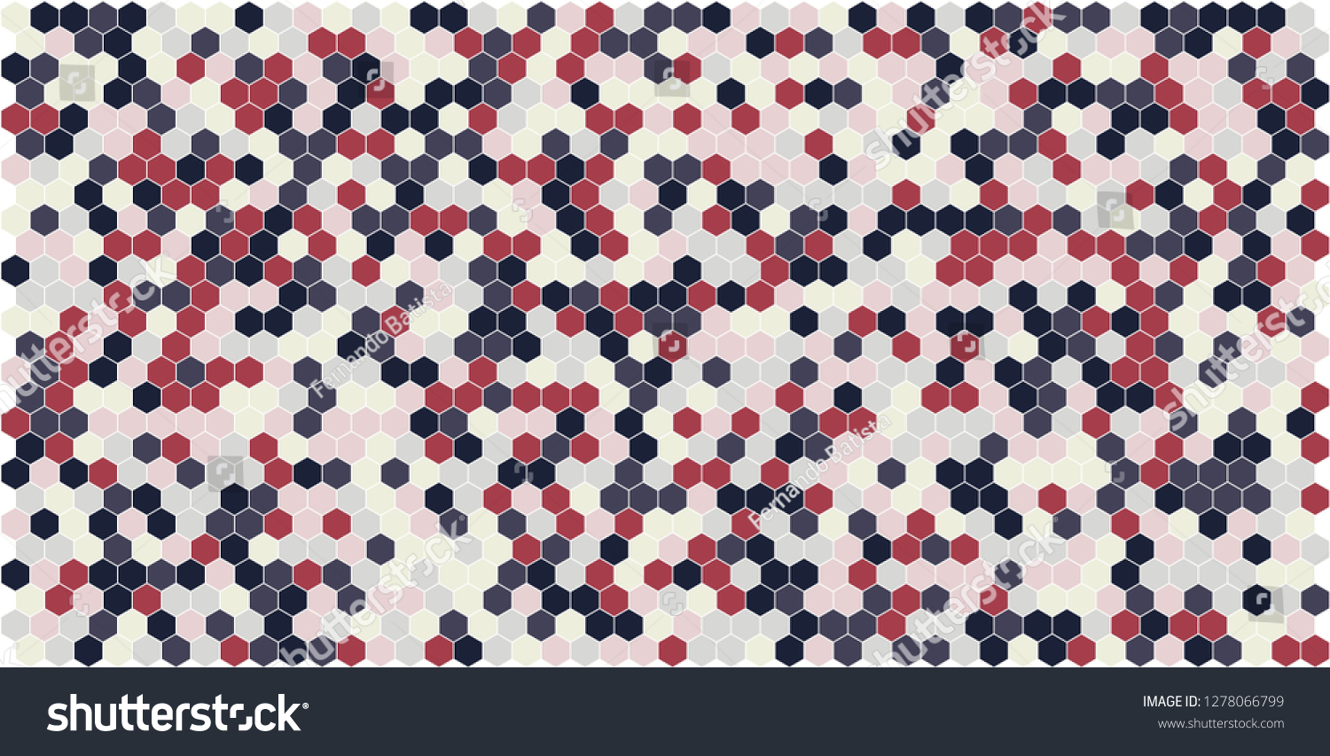 Hexagon Grid Background Texture Pattern Colorful Stock Vector (Royalty ...