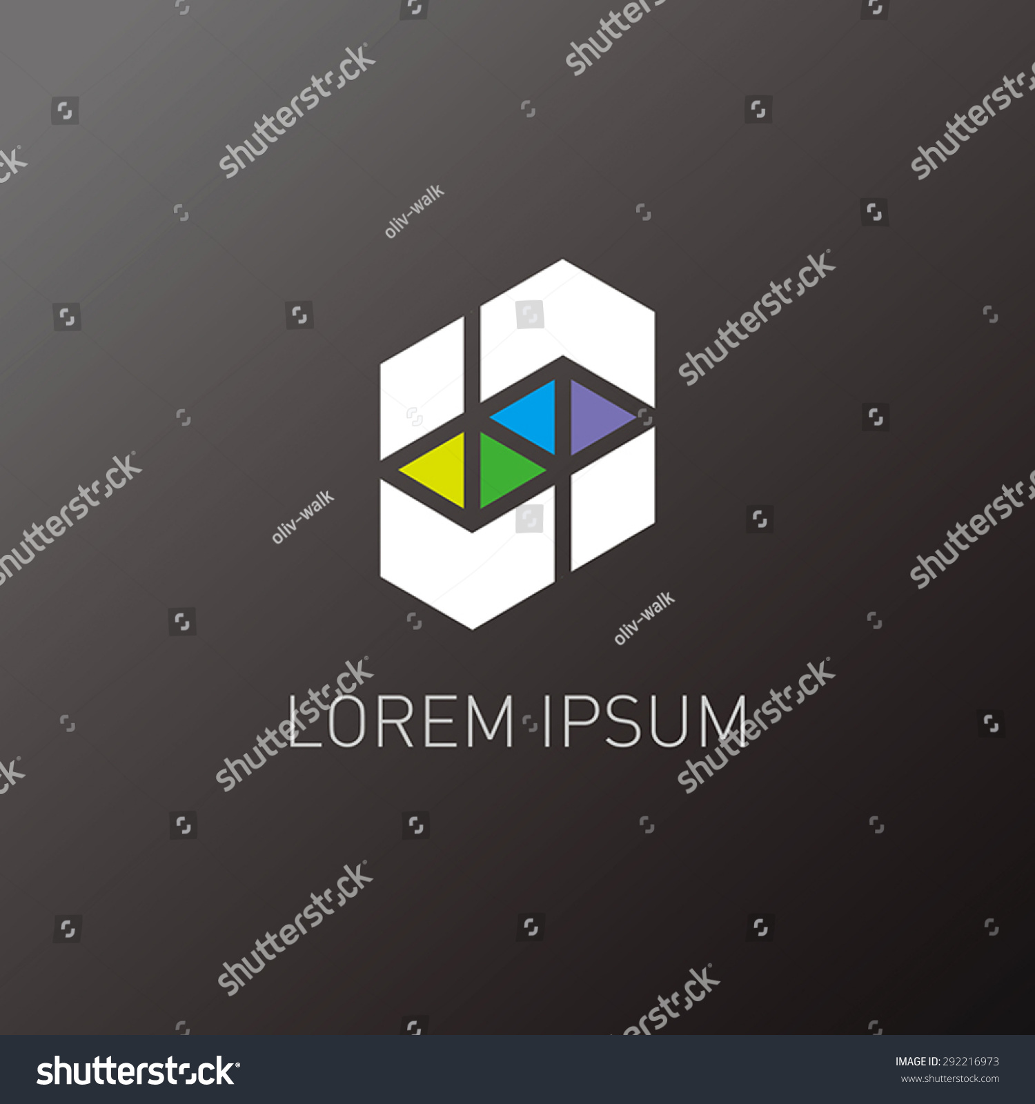 Hexagon Logo Stock Vector (Royalty Free) 292216973 | Shutterstock