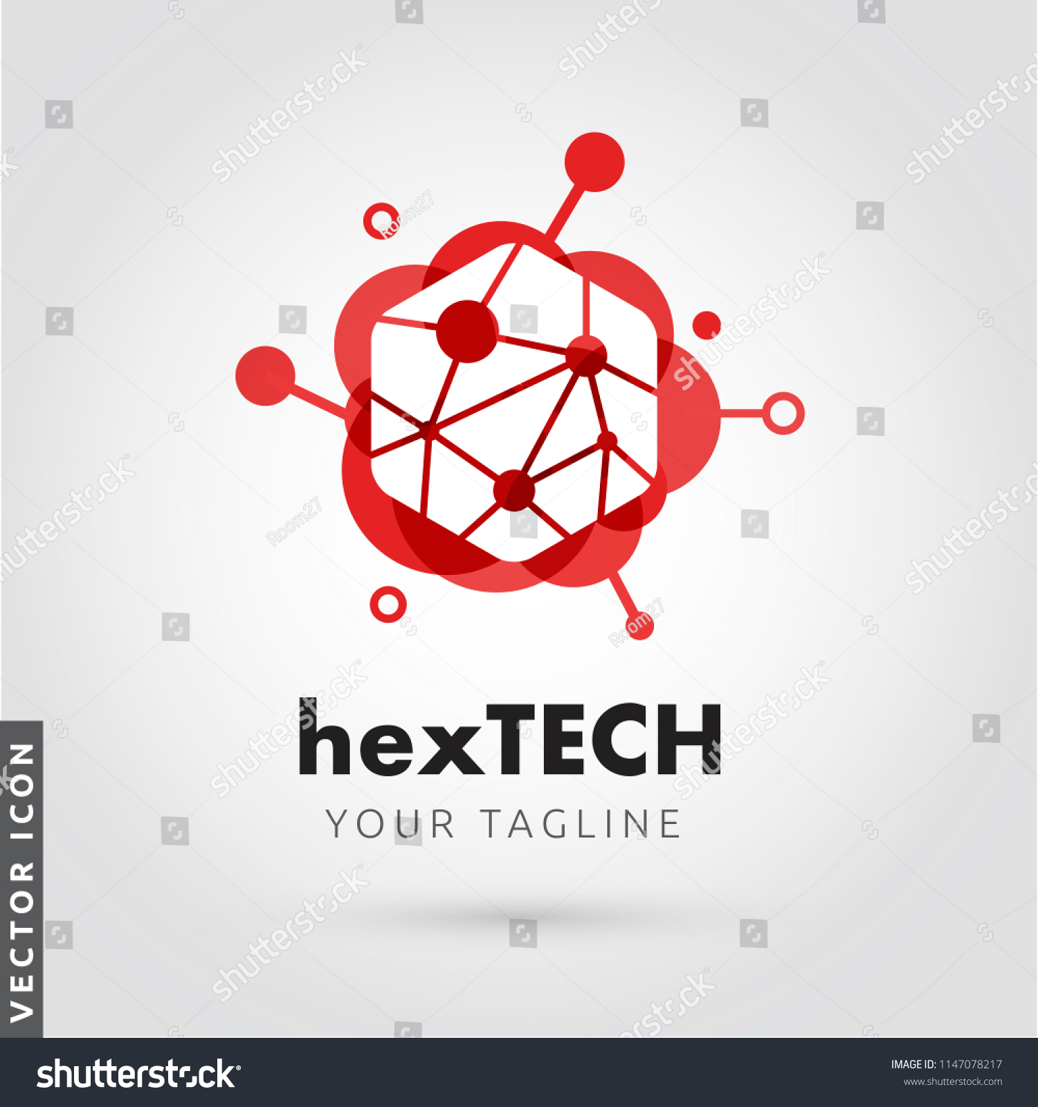Hexagon Technology Logoicon Stock Vector (Royalty Free) 1147078217 ...