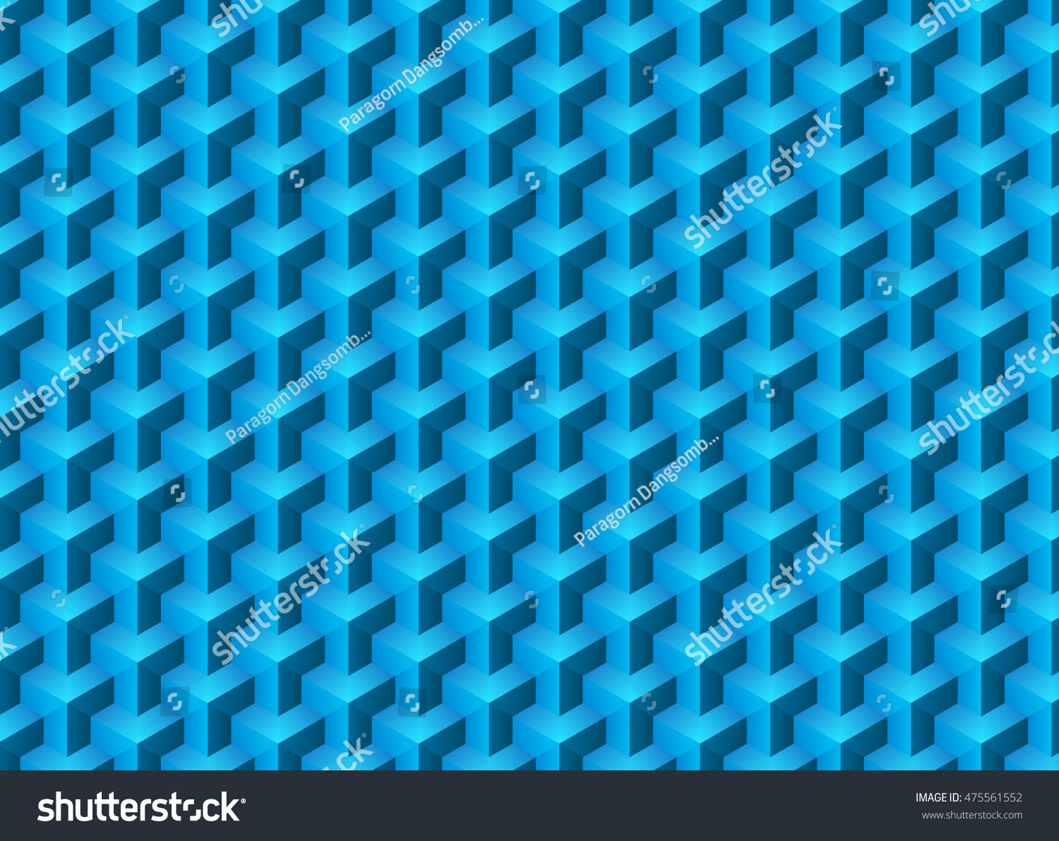 Hexagon Trapezoid Abstract Pattern Background Wallpaper Stock Vector ...