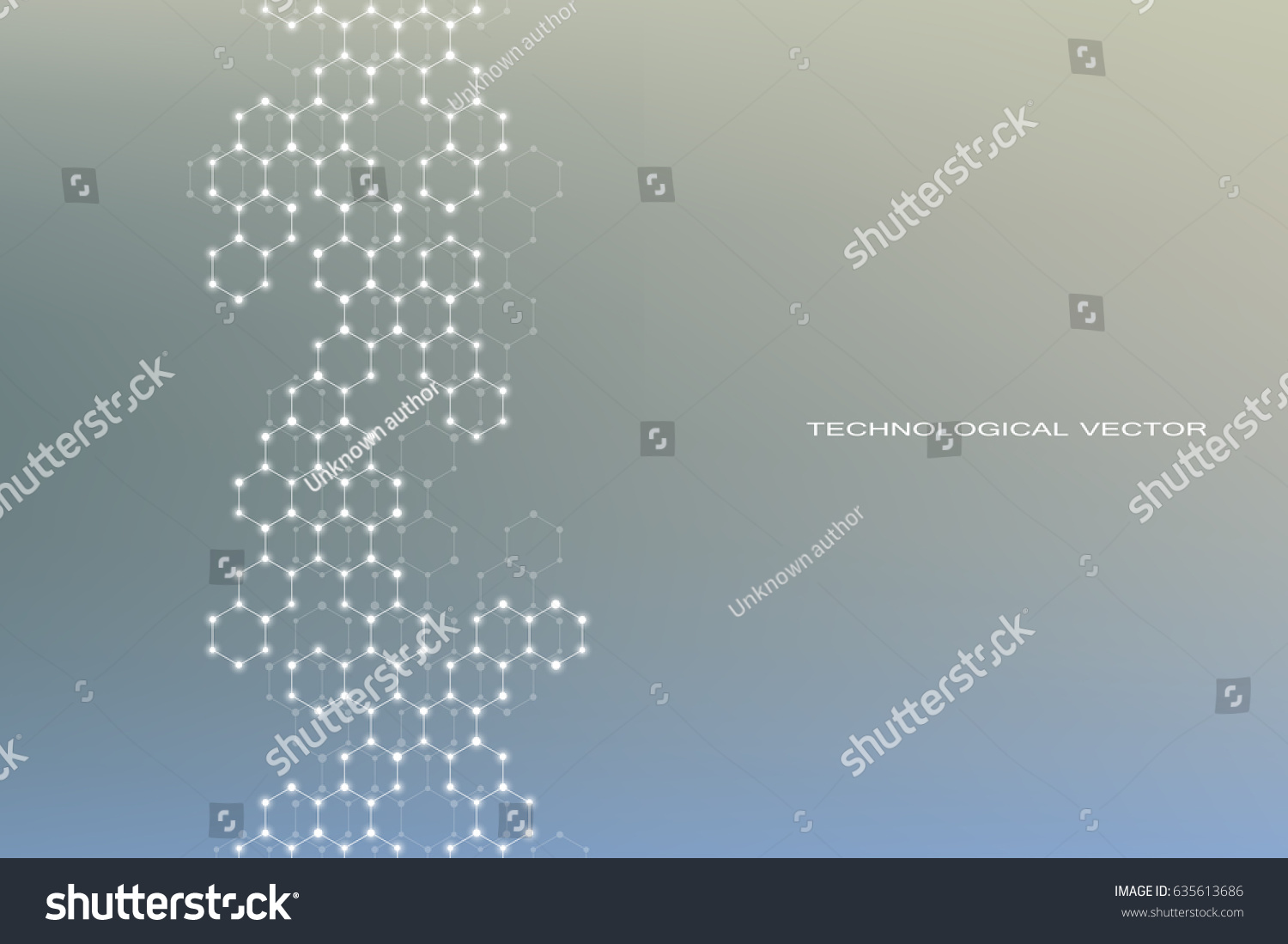 Hexagonal Structure Molecule Dna Neurons System Stock Vector (Royalty ... Hexagonal Structure Molecule Dna Neurons System Stock Vector (Royalty ...