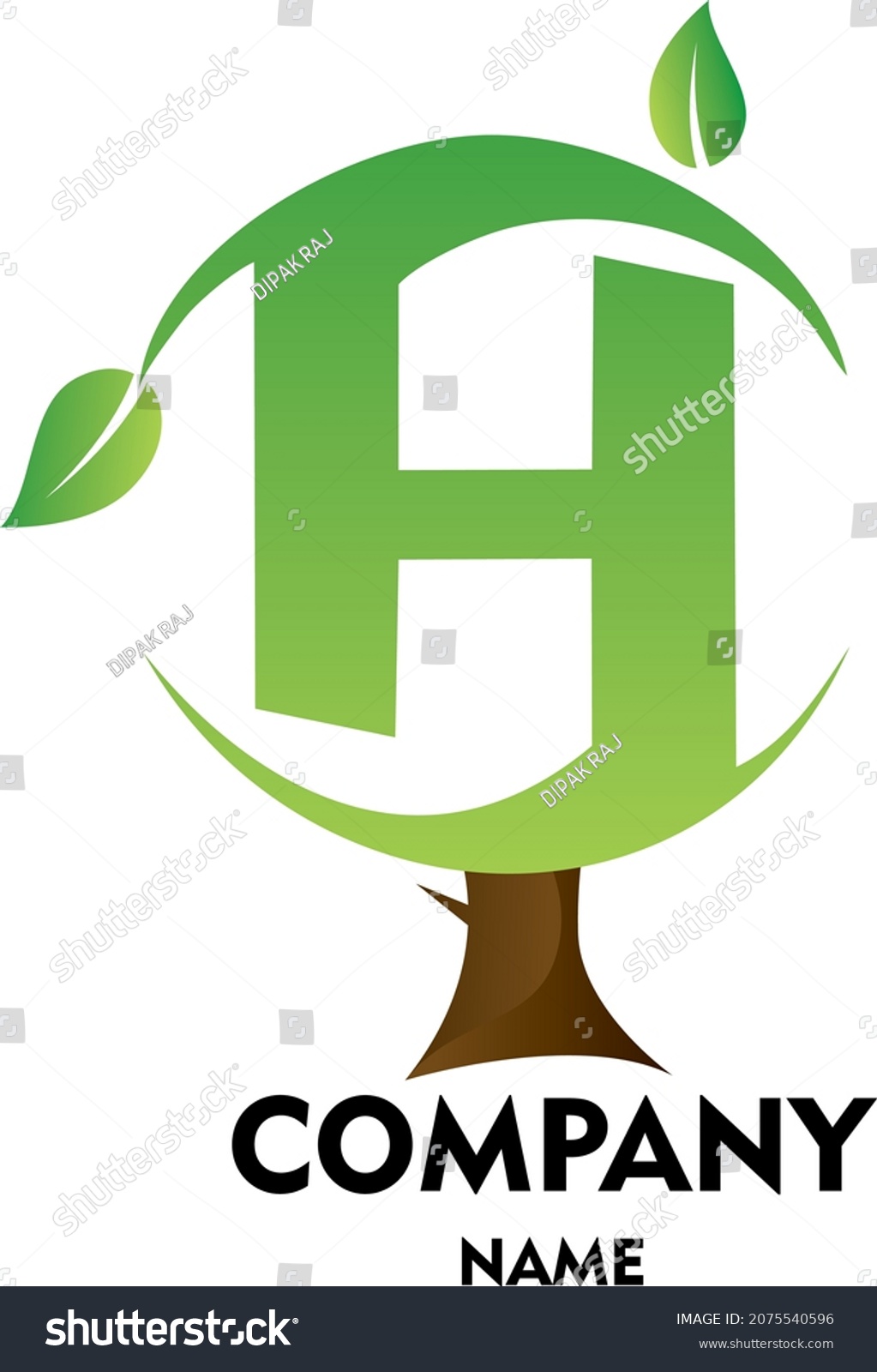 Hi Creative Logo Design Stock Vector (Royalty Free) 2075540596 ...