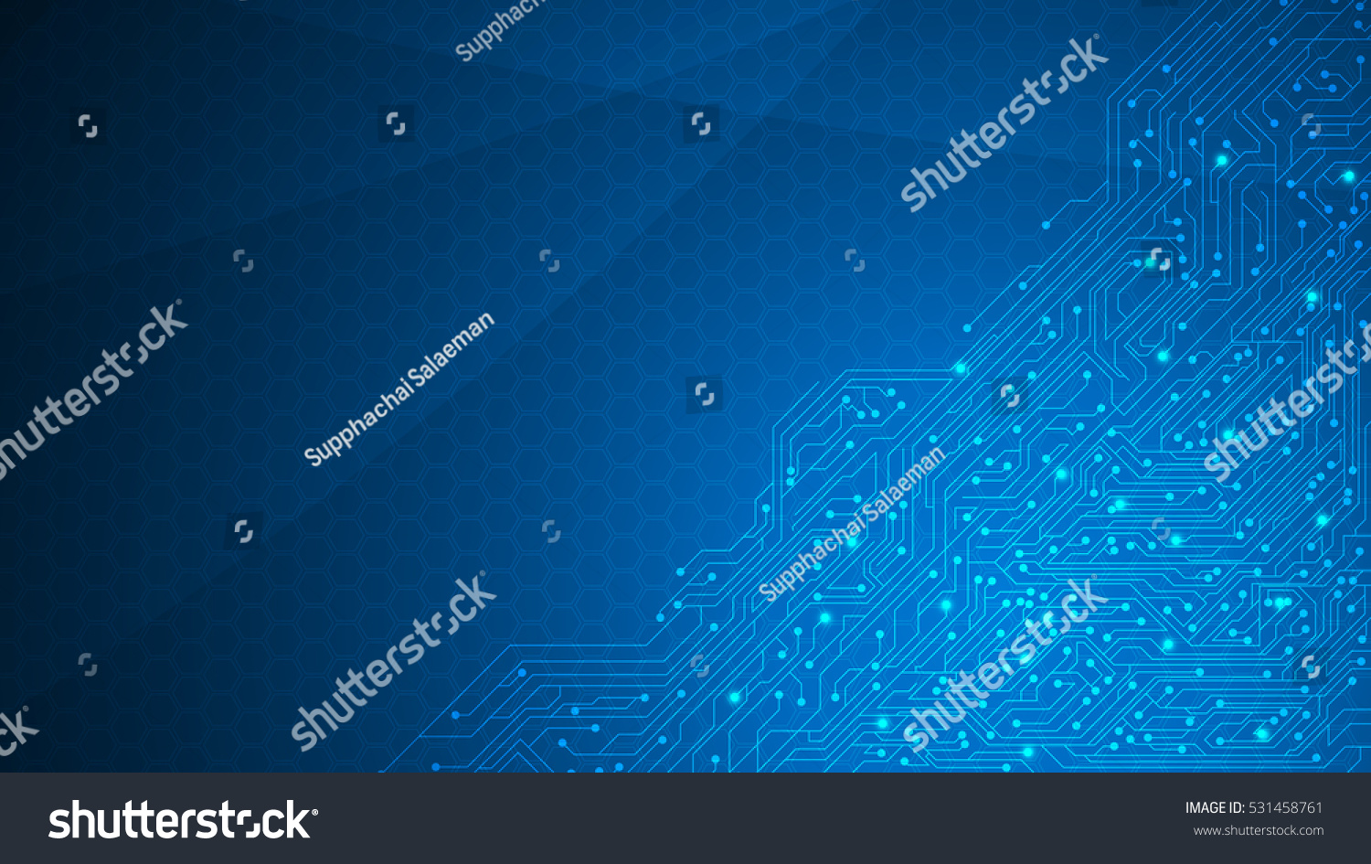 Hi Tech Circuit Design Concept Background Stock Vector (Royalty Free ...