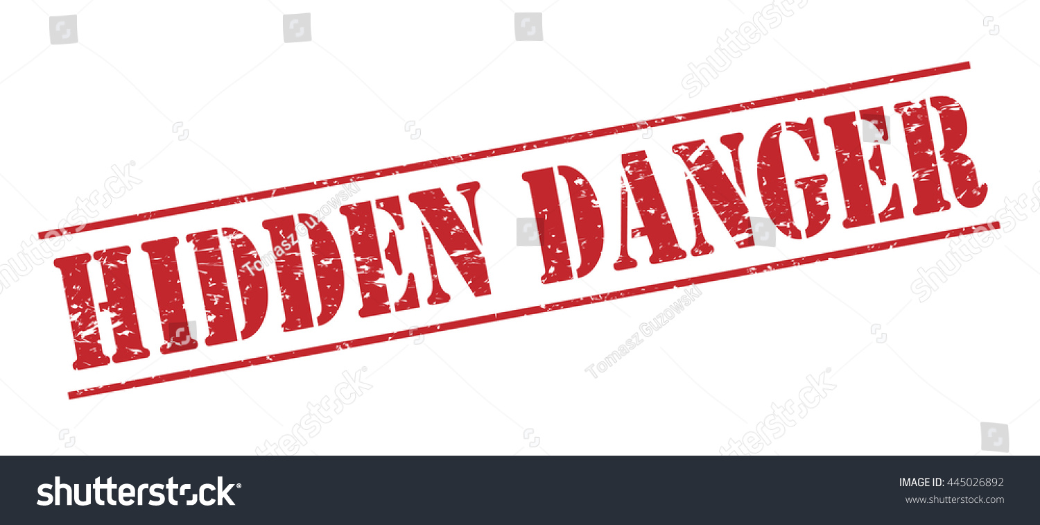 Hidden Danger Vector Stamp On White Stock Vector (Royalty Free ...
