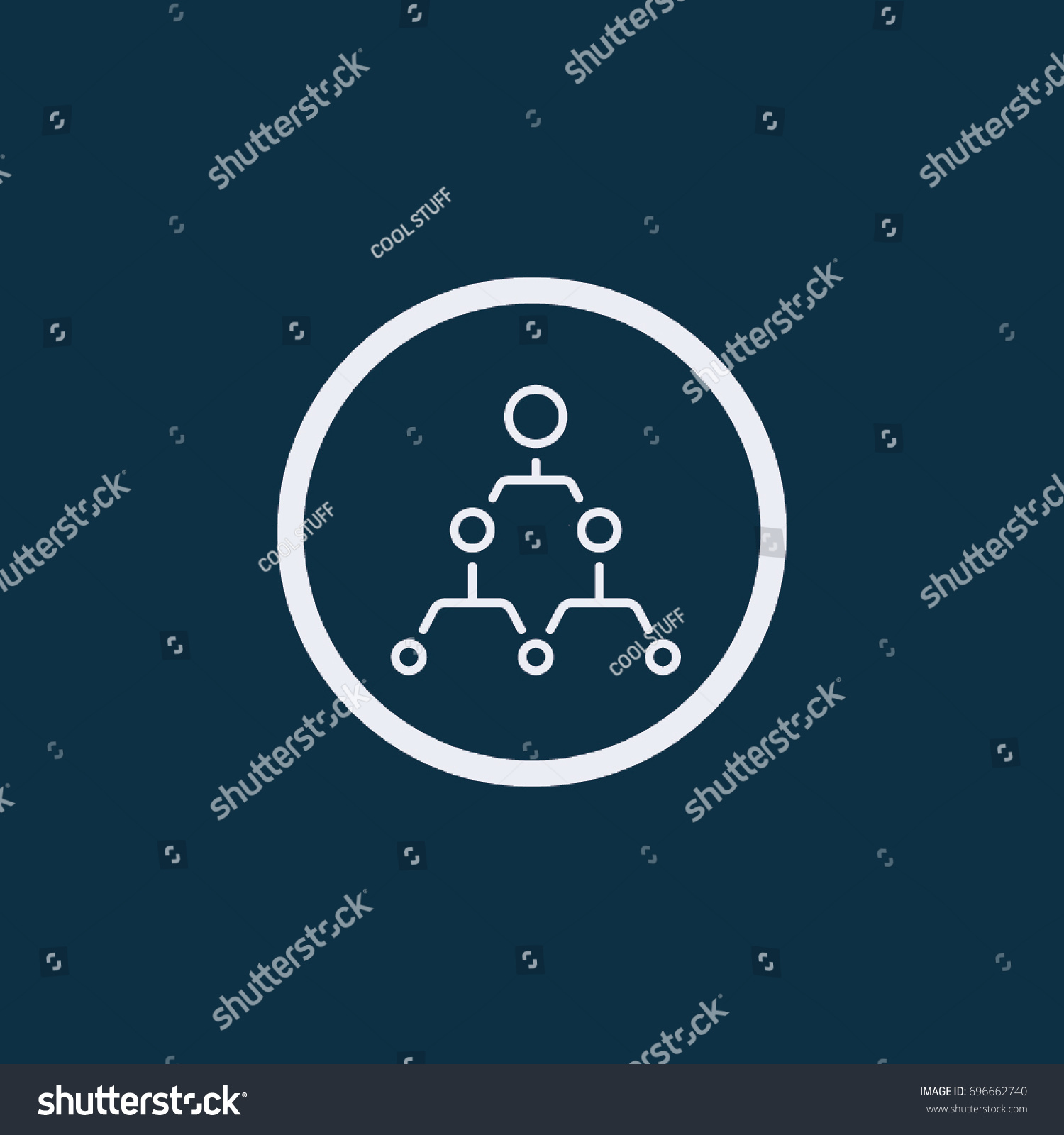Hierarchical Structure Icon Stock Vector (Royalty Free) 696662740 ... Hierarchical Structure Icon Stock Vector (Royalty Free) 696662740 ...