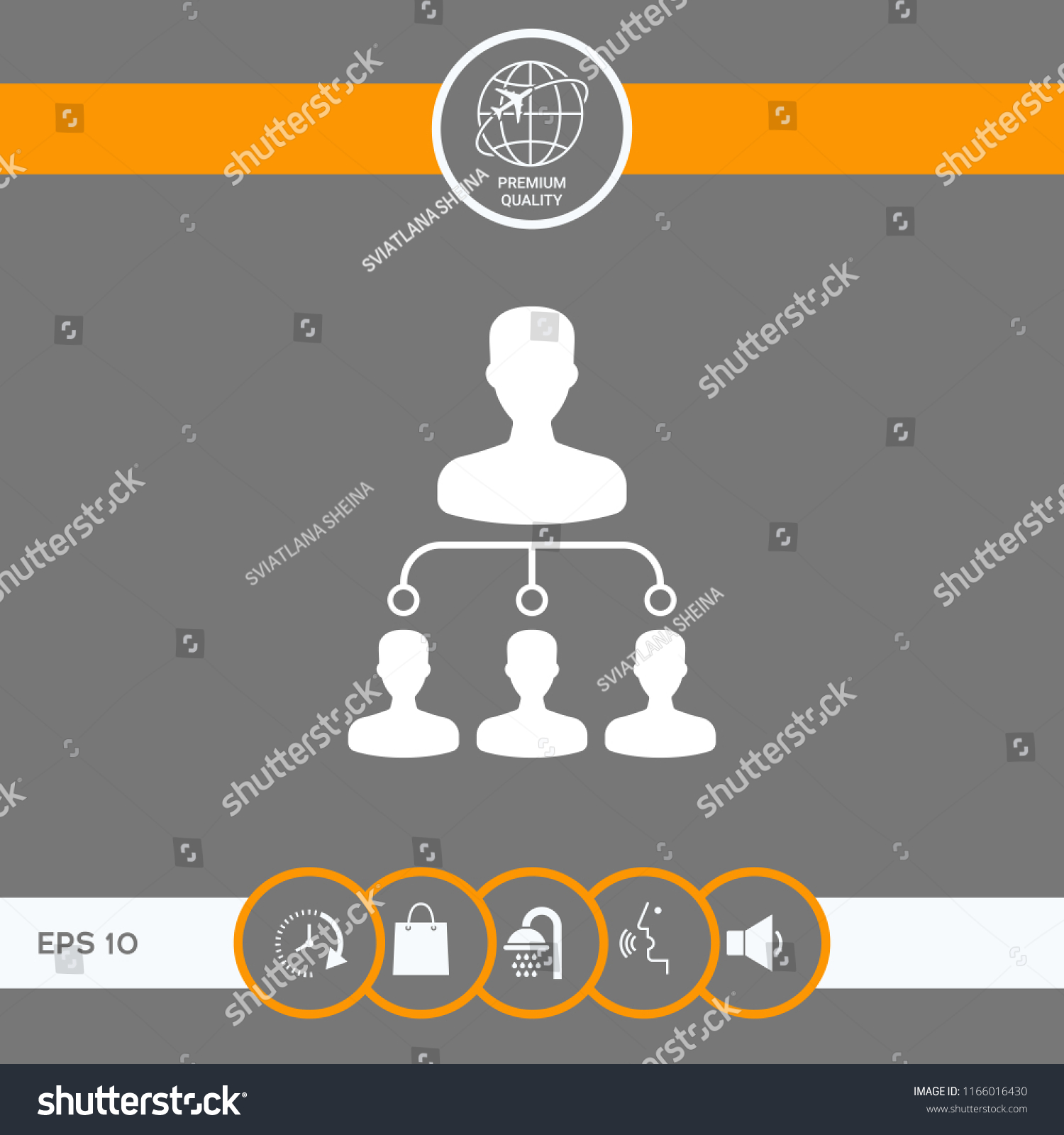 Hierarchy Icon Symbol Stock Vector (Royalty Free) 1166016430 | Shutterstock