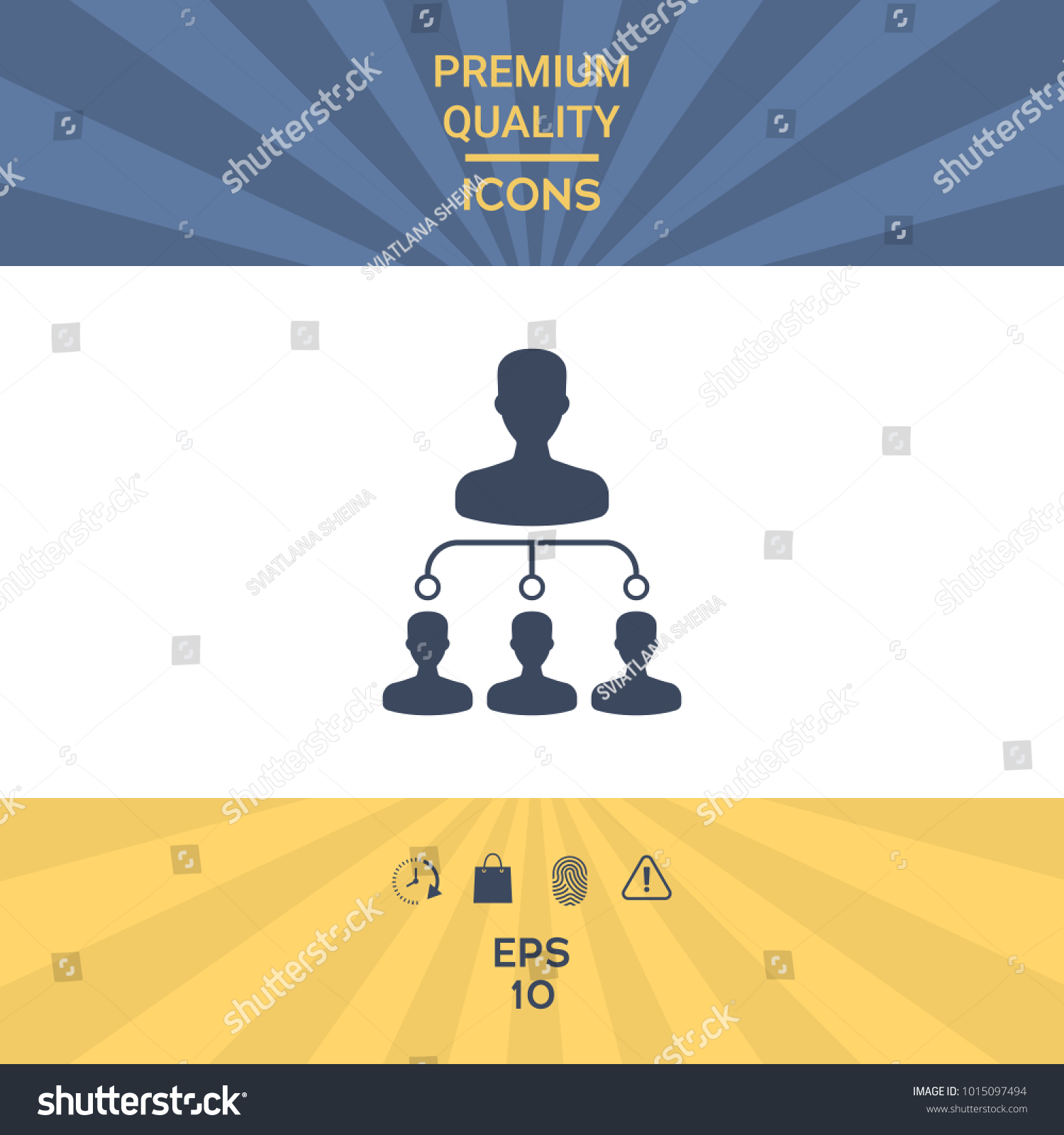 Hierarchy Symbol Icon Stock Vector (Royalty Free) 1015097494 | Shutterstock