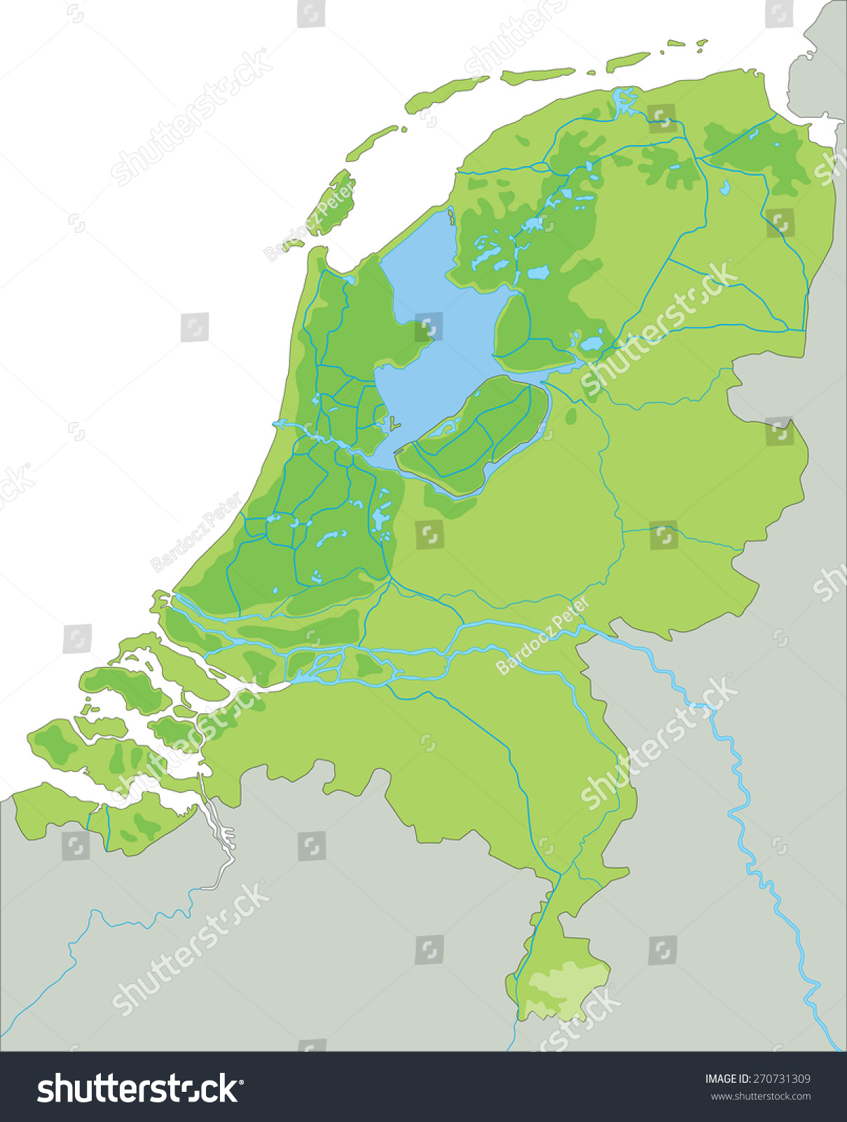 Netherlands physical geography