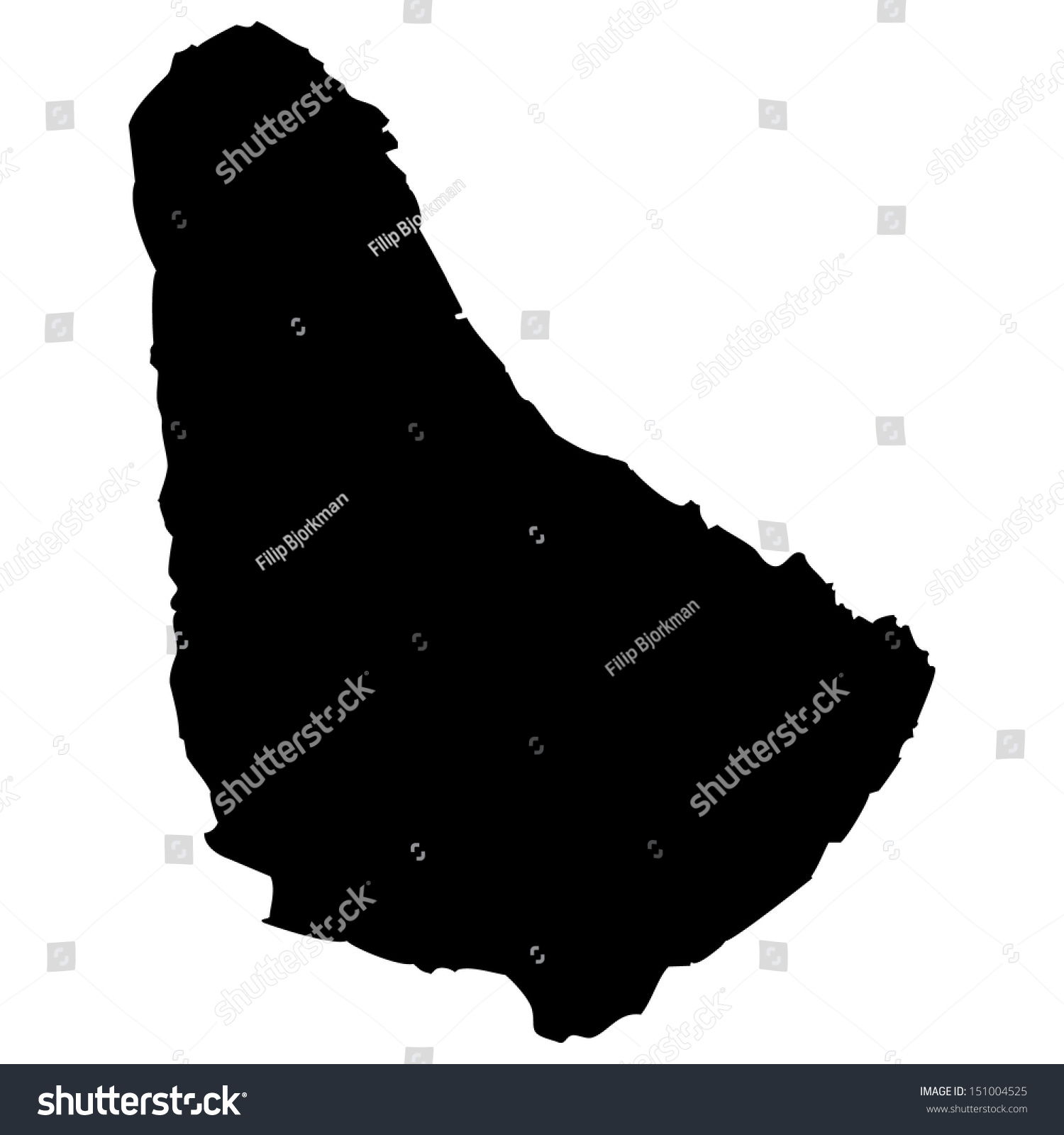 Barbados map Images, Stock Photos & Vectors | Shutterstock