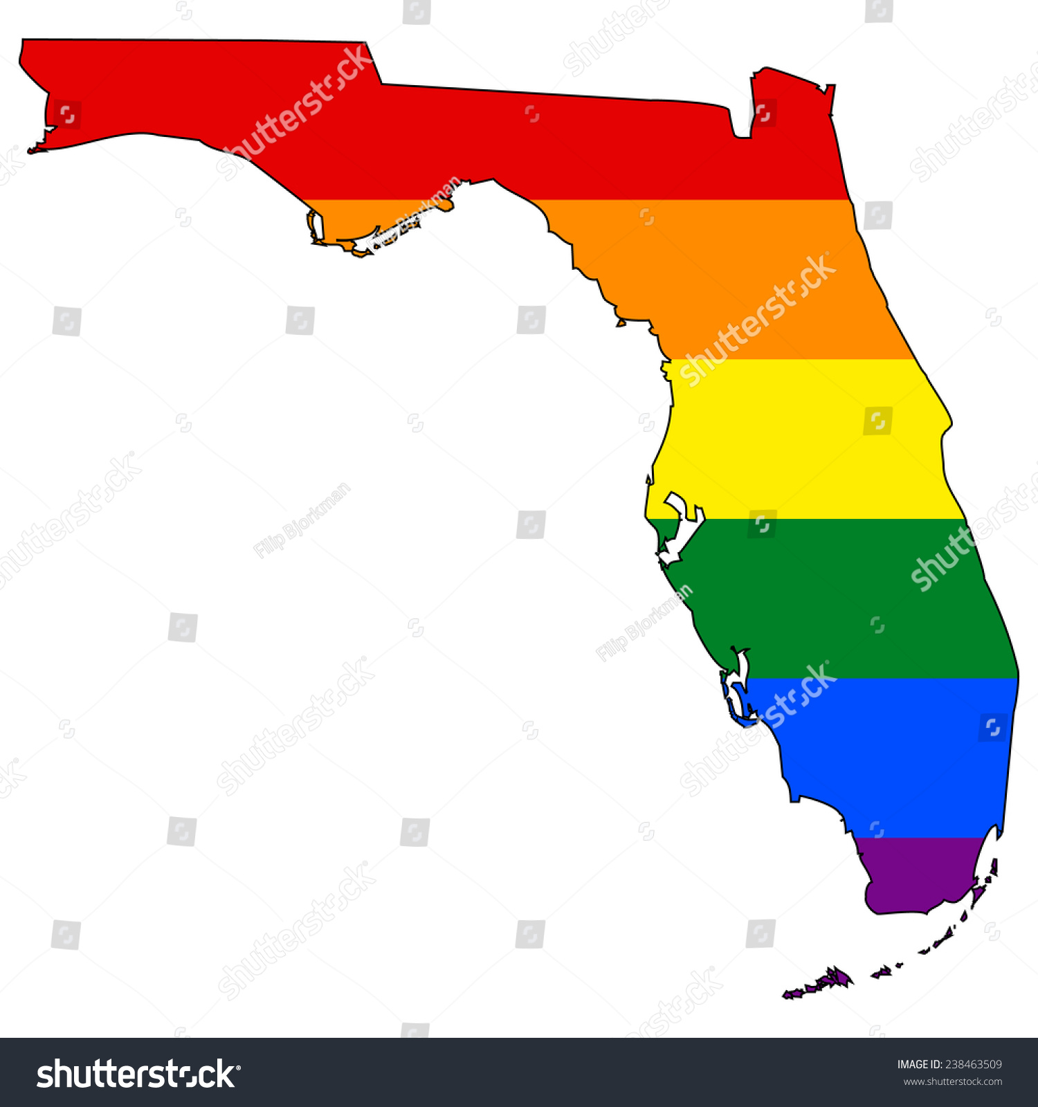 High Detailed Vector Map Pride Flag: เวกเตอร์สต็อก (ปลอดค่าลิขสิทธิ์ ...