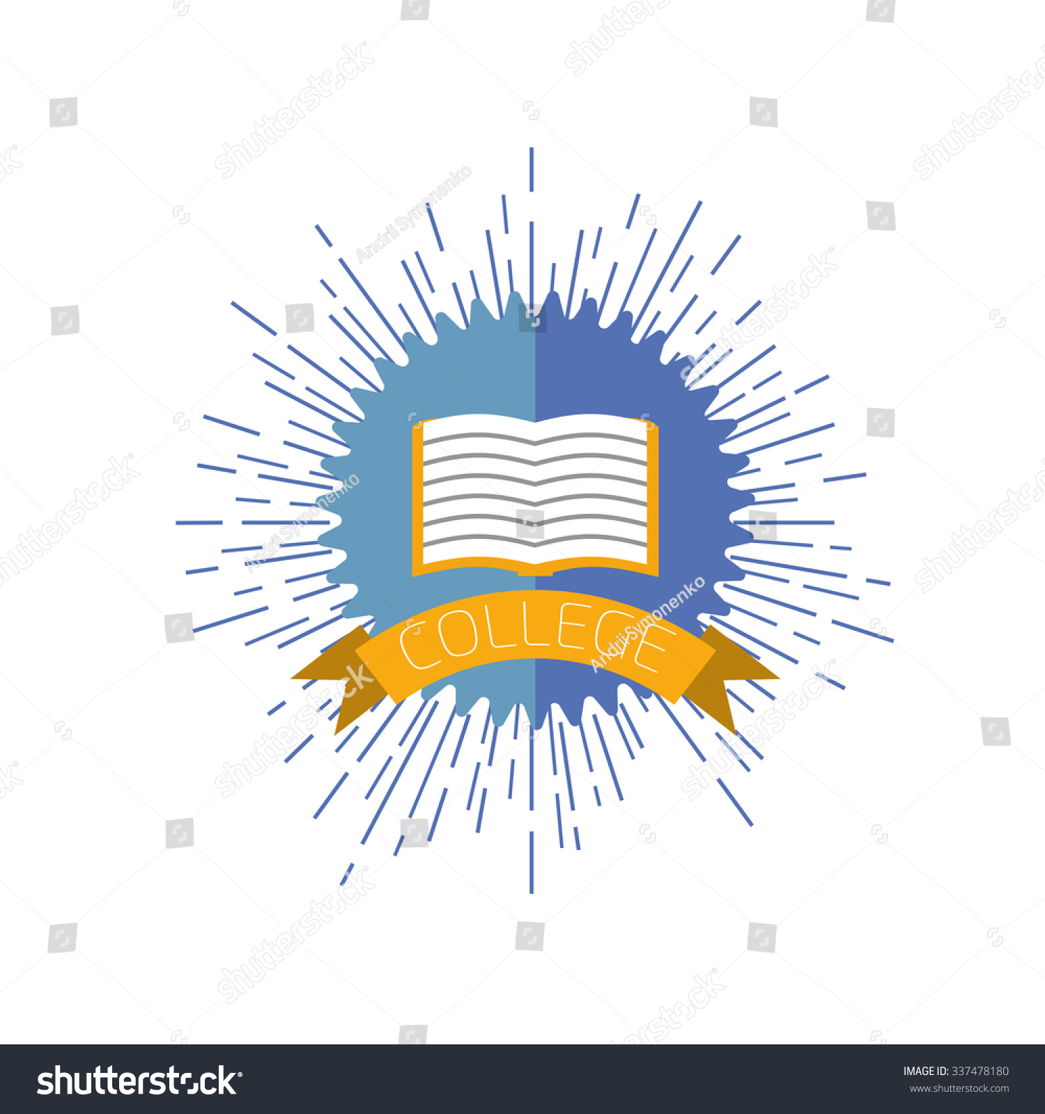 High Education Logo Stock Vector (Royalty Free) 337478180
