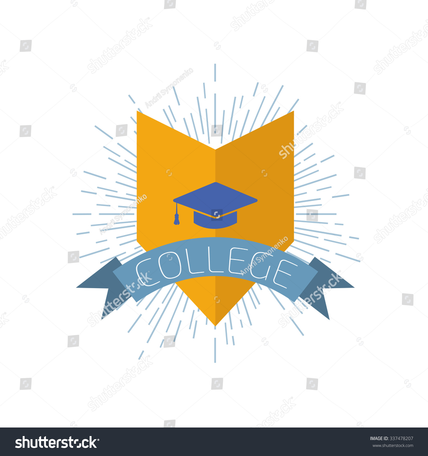 High Education Logo Stock Vector (Royalty Free) 337478207 | Shutterstock