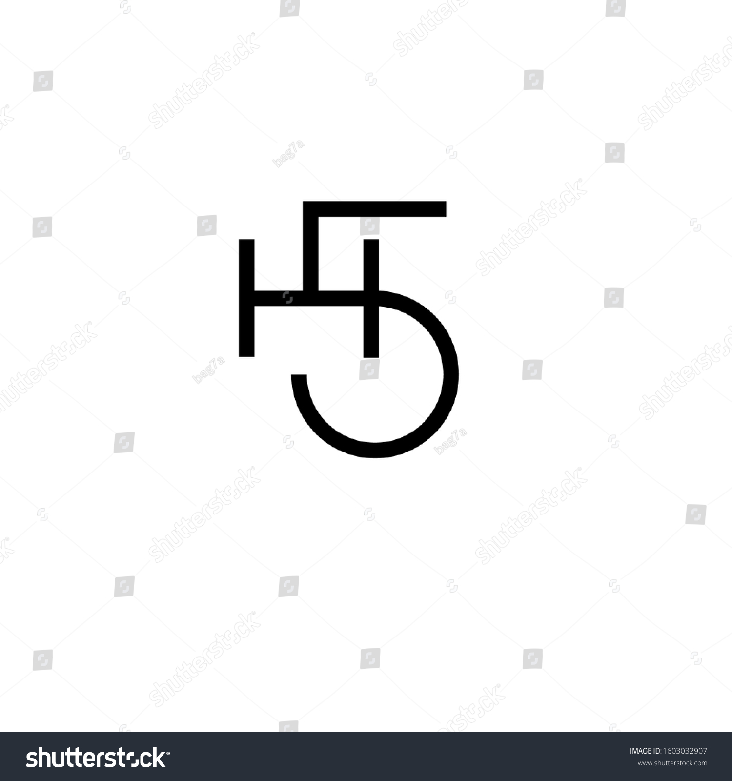 High Five Logo Design Vector Template 스톡 벡터(로열티 프리) 1603032907 ...